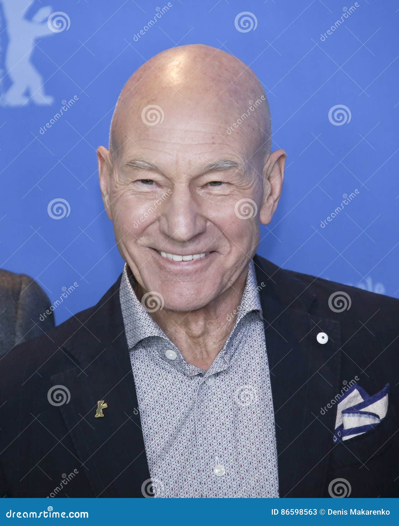 Schauspieler Patrick Stewart Nimmt an Dem ` Logan-` Teil Redaktionelles ...