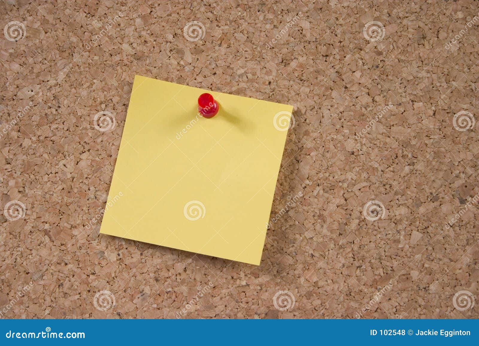 Scheda e nota dell'appunto fotografia stock. Immagine di sughero - 102548