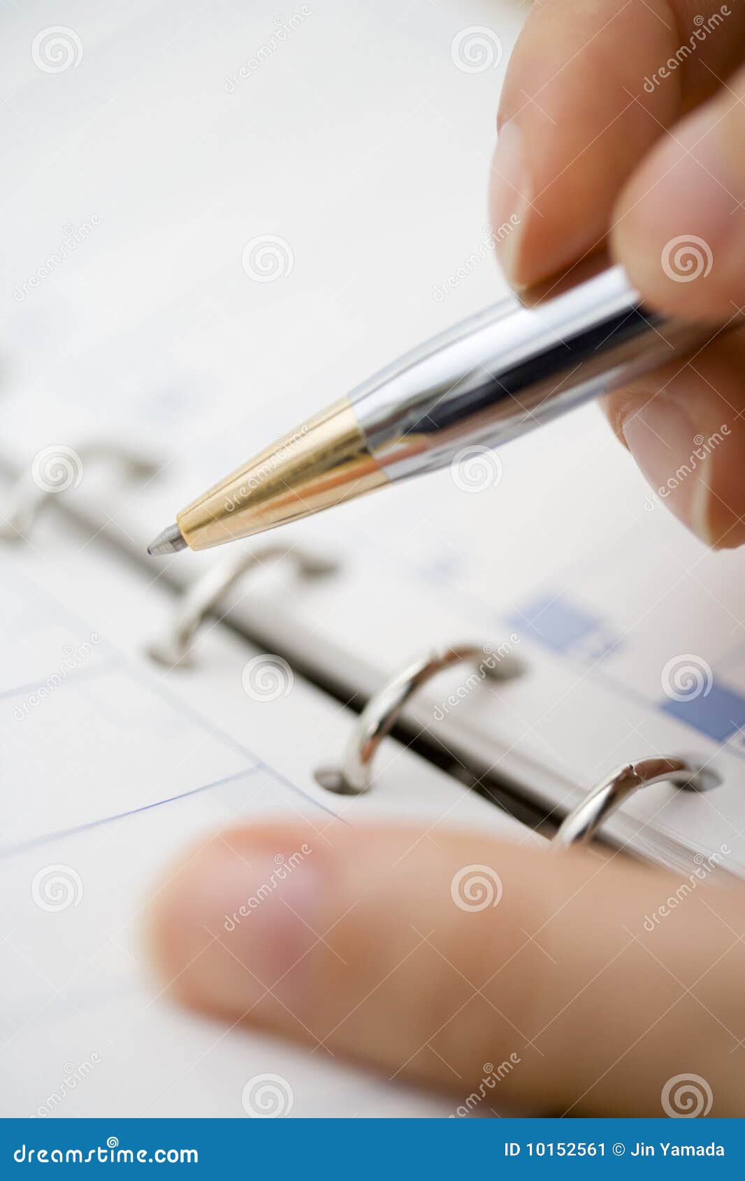 Schedule stock image. Image of business, handbook, person - 10152561