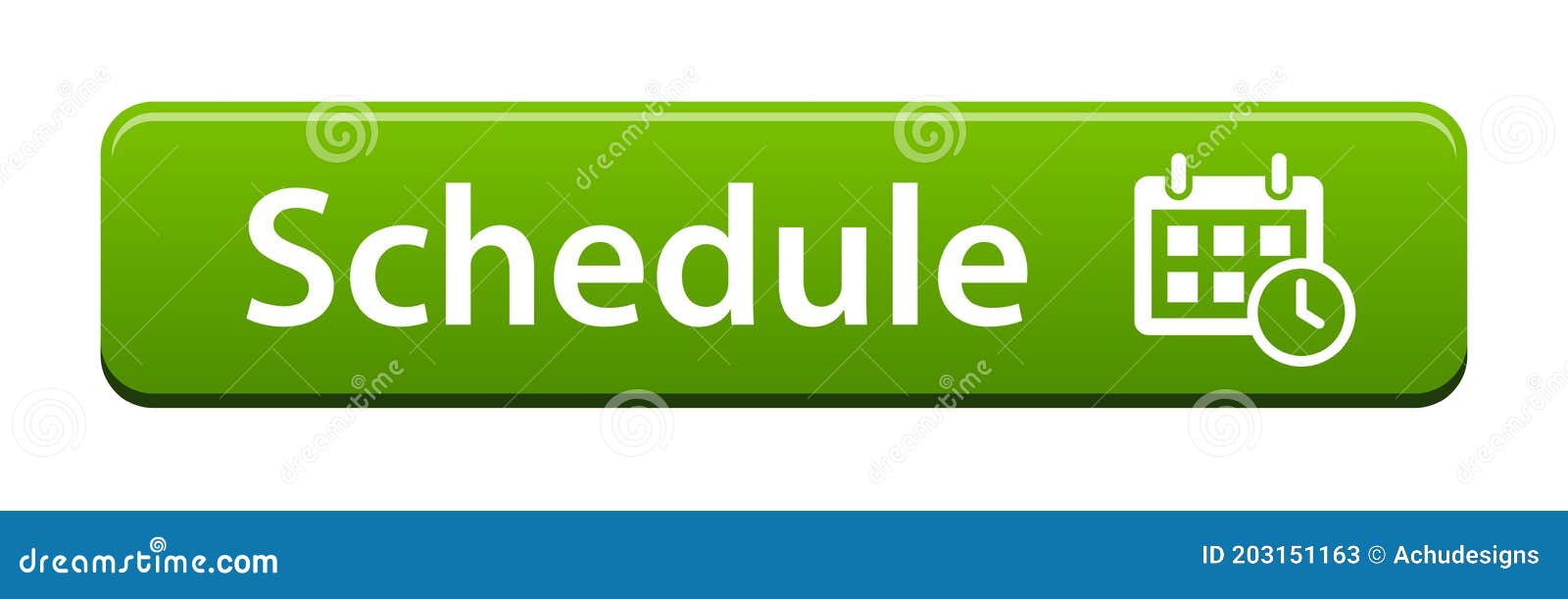 Schedule button stock vector. Illustration of background - 203151163