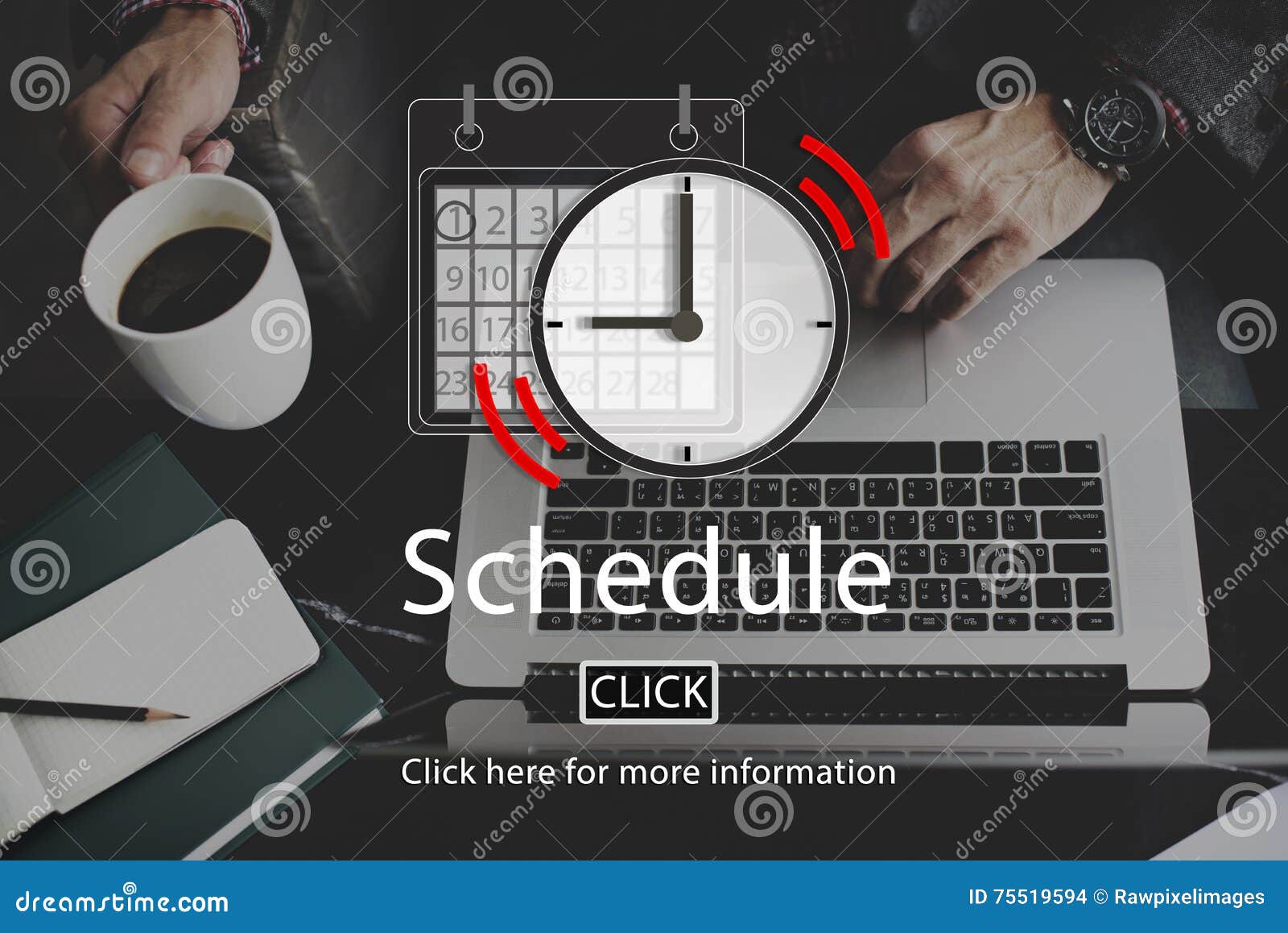 Schedule Appointment Organizer Plan Reminder Concept Stock Photo ...