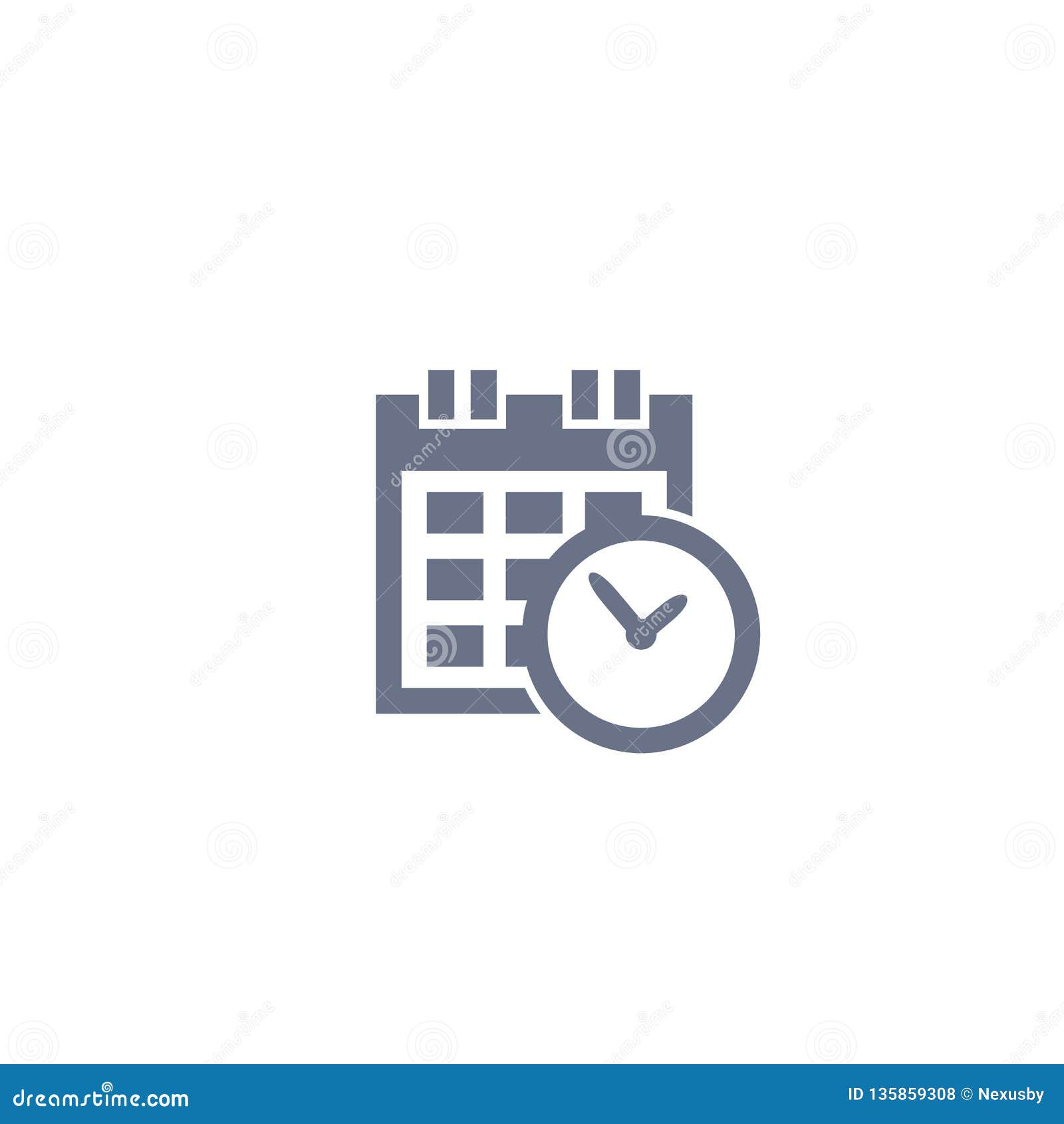 Schedule, Appointment Vector Icon Stock Vector - Illustration of ...