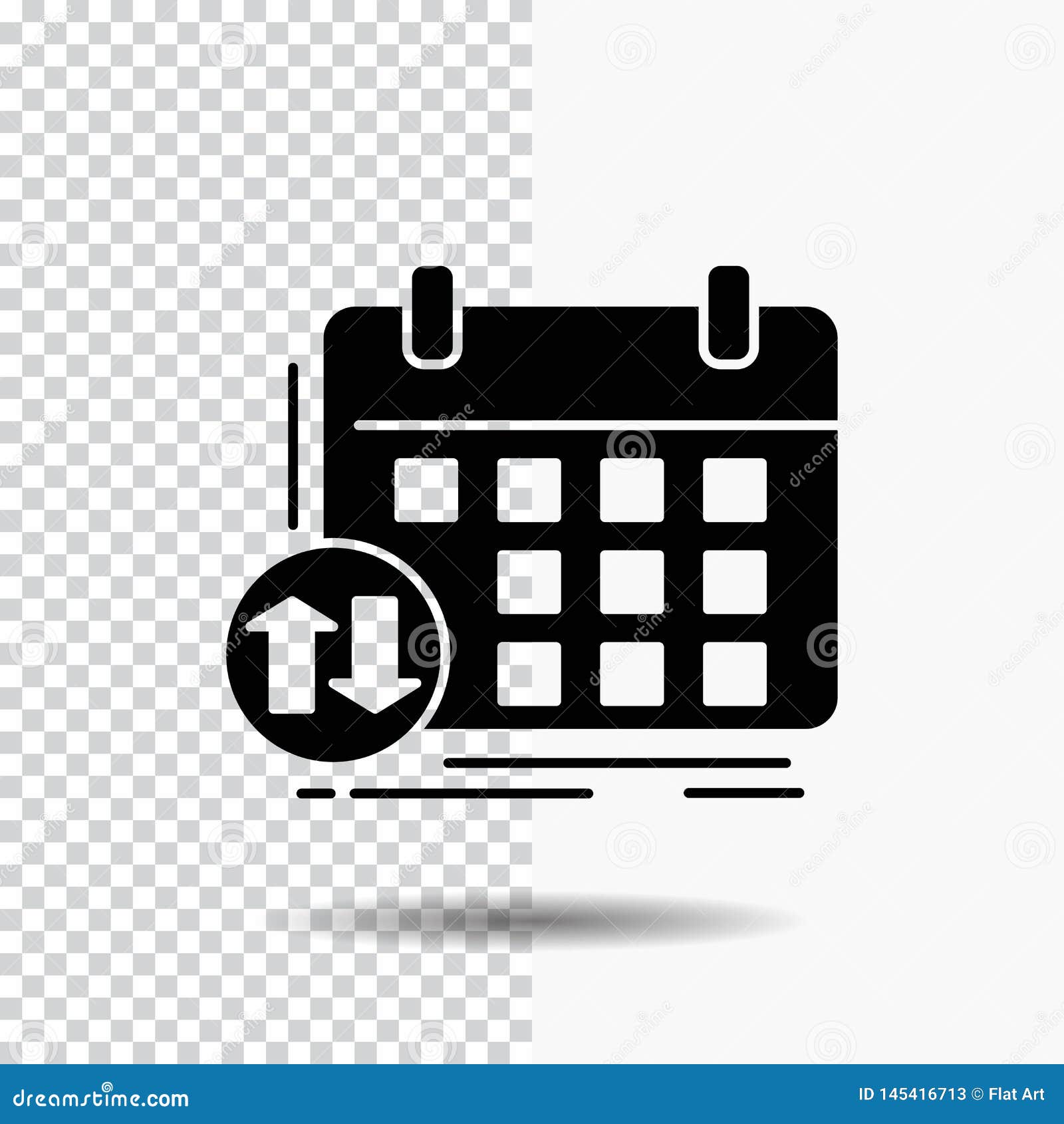Schedule, Classes, Timetable, Appointment, Event Glyph Icon on ...