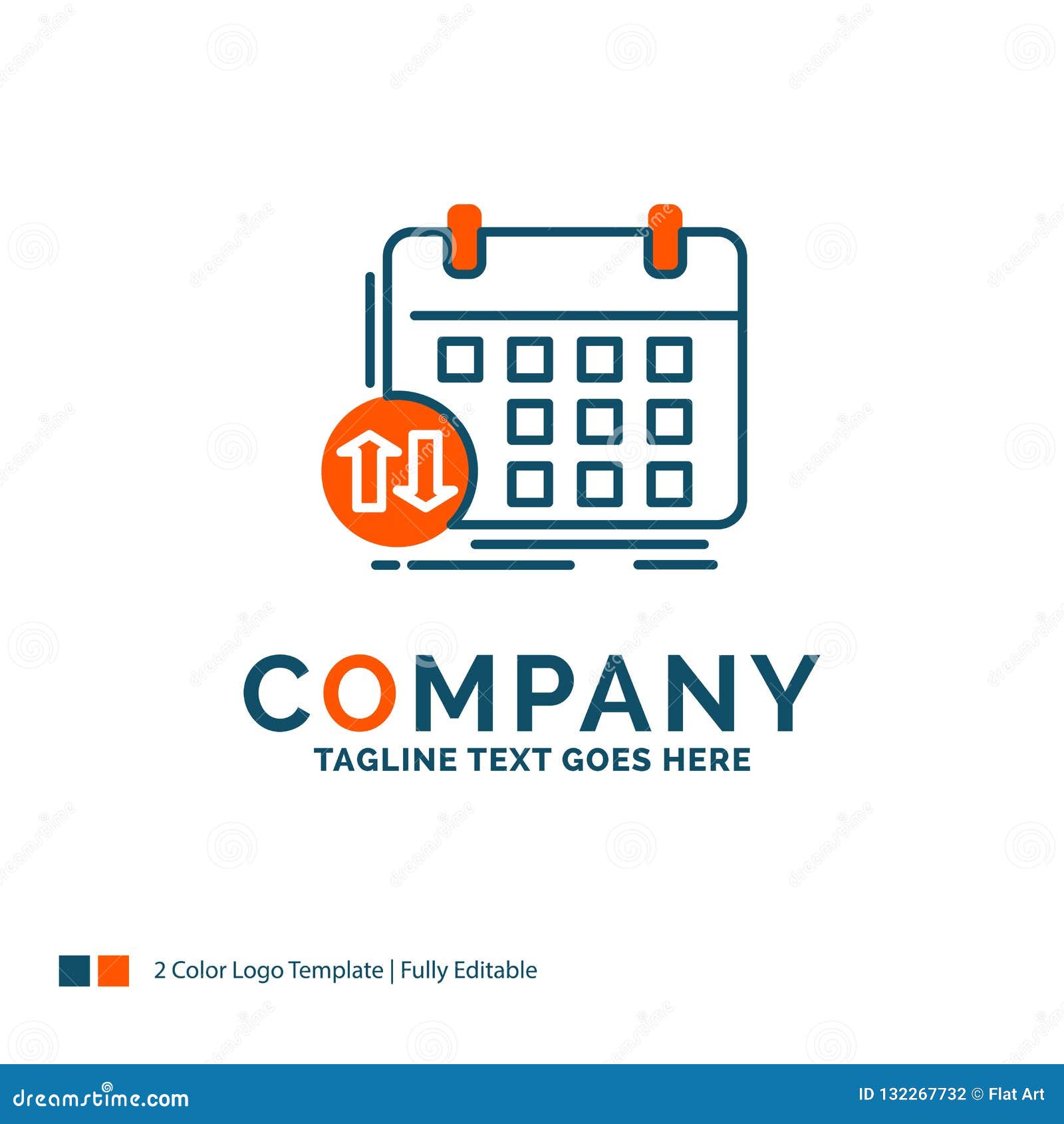 Schedule, Classes, Timetable, Appointment, Event Logo Design. Bl Stock ...