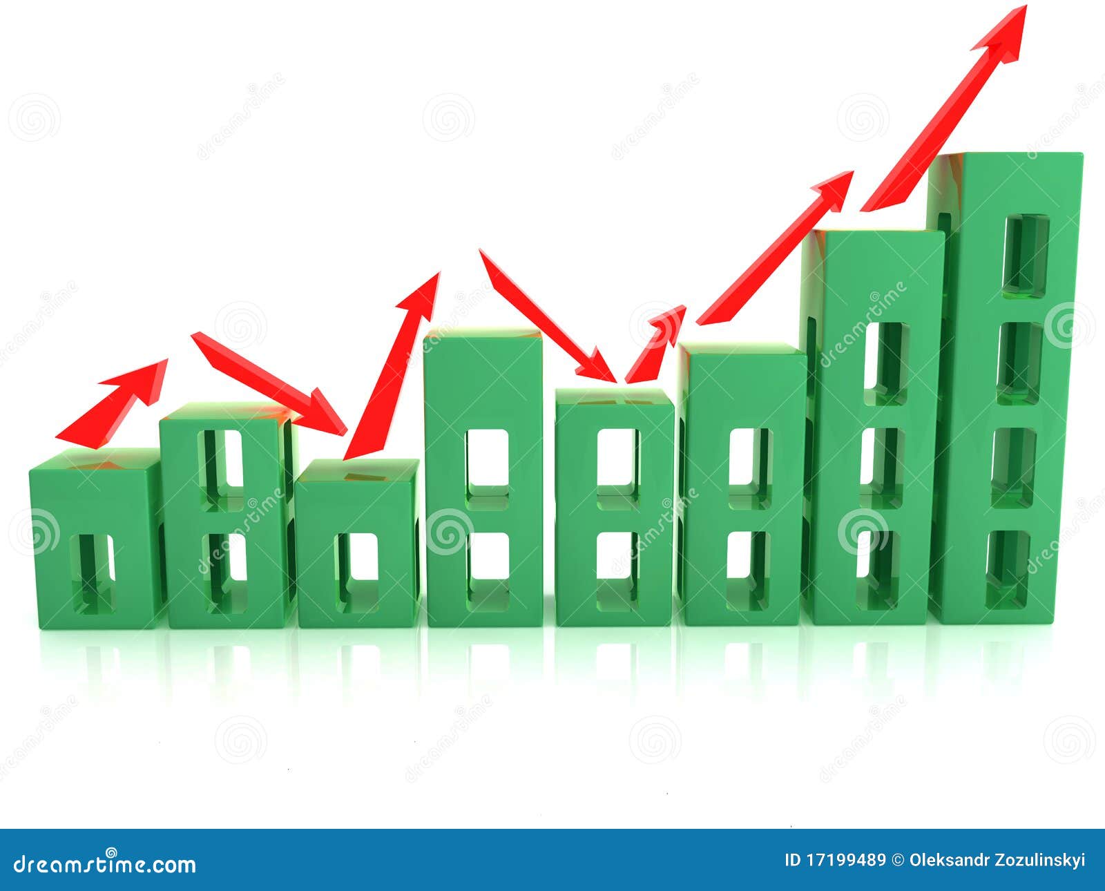 The Schedule of the Green Blocks #1 Stock Illustration - Illustration ...