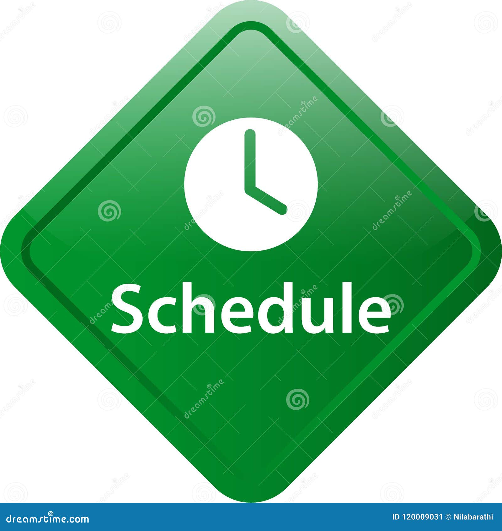 Schedule icon web button stock illustration. Illustration of graphic ...