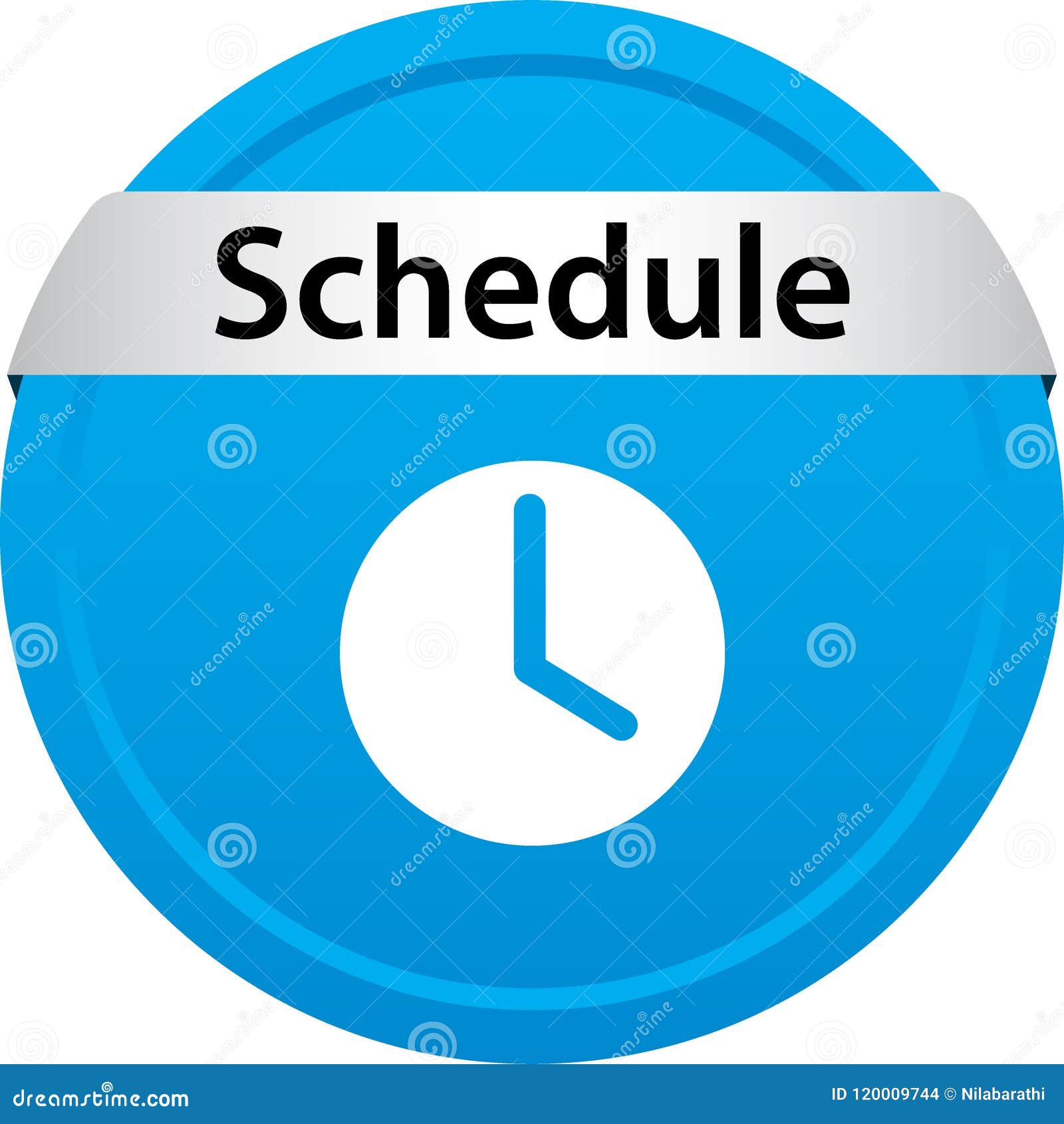 Schedule icon web button stock illustration. Illustration of deadline ...