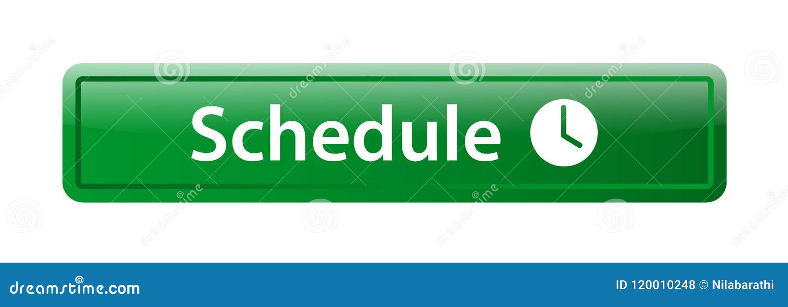 Schedule icon web button stock illustration. Illustration of click ...