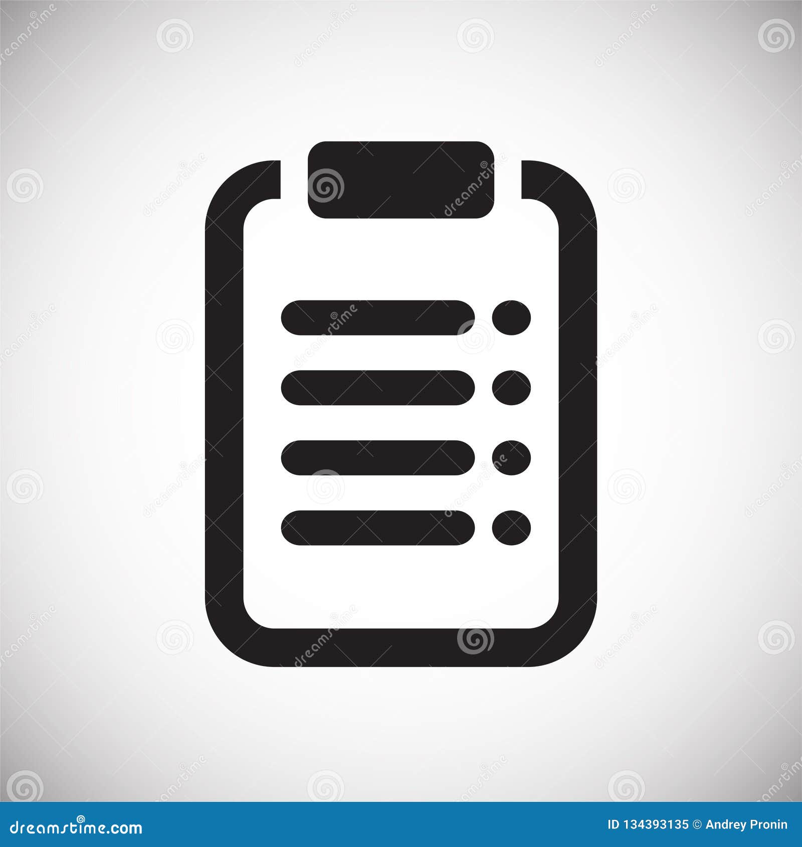 Schedule Icon on White Background for Graphic and Web Design, Modern ...