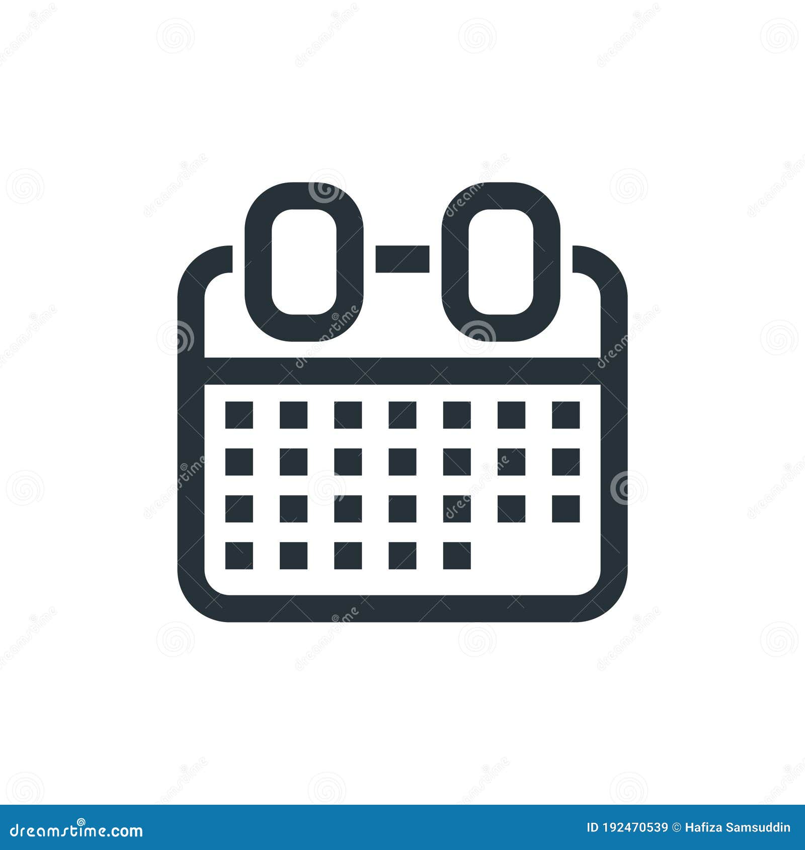 Schedule List Icon. Vector Illustration Decorative Design Stock Vector ...