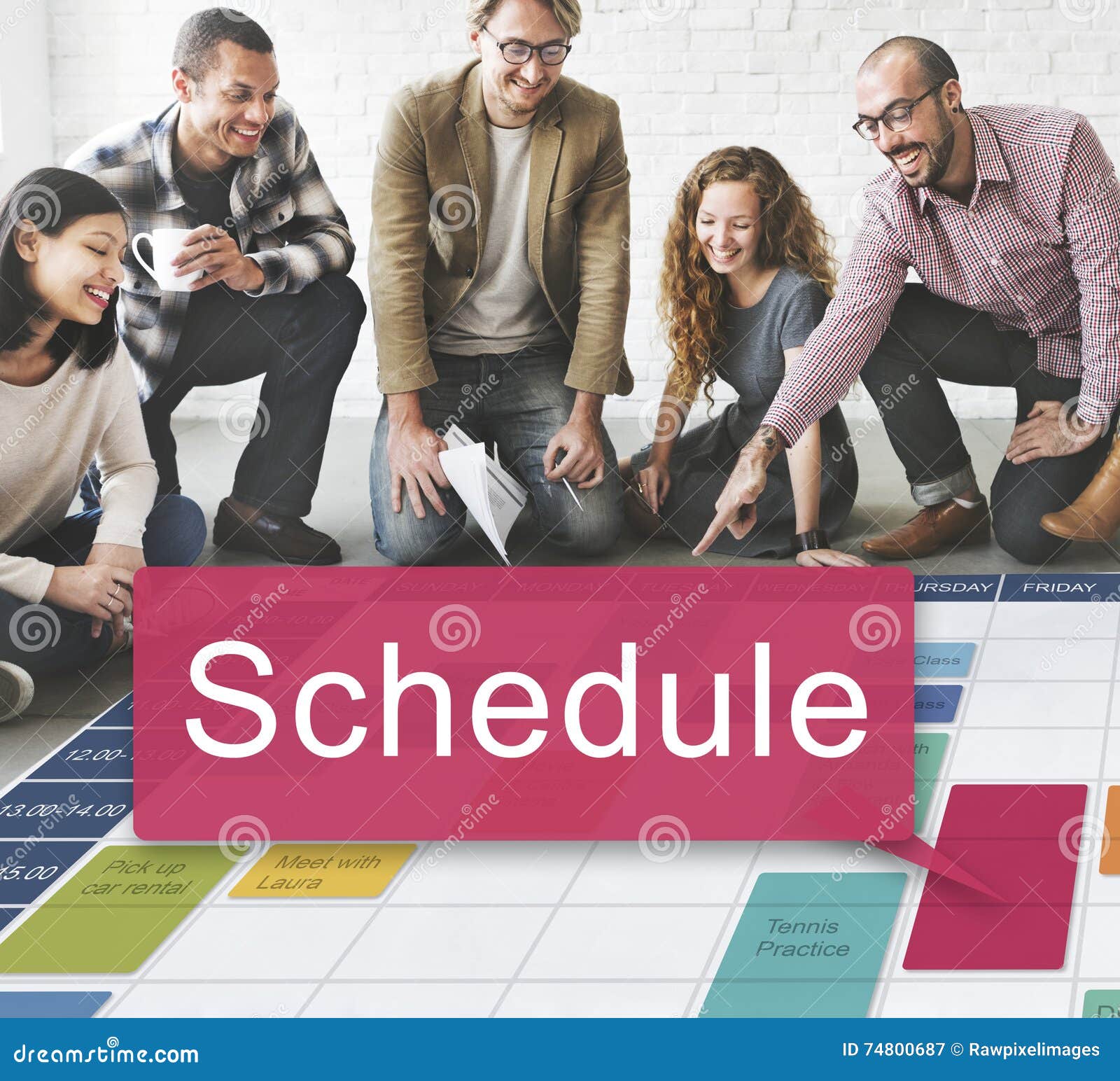 Schedule Organization Planning List To Do Concept Stock Image - Image ...