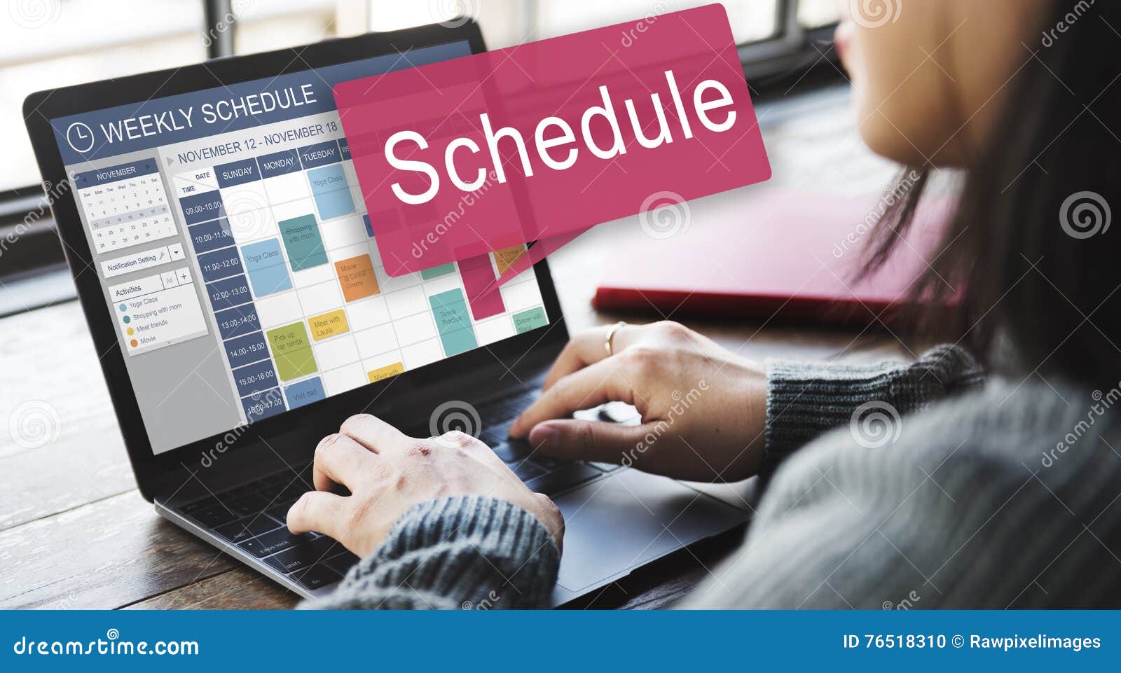 Schedule Organization Planning List To Do Concept Stock Photo - Image ...