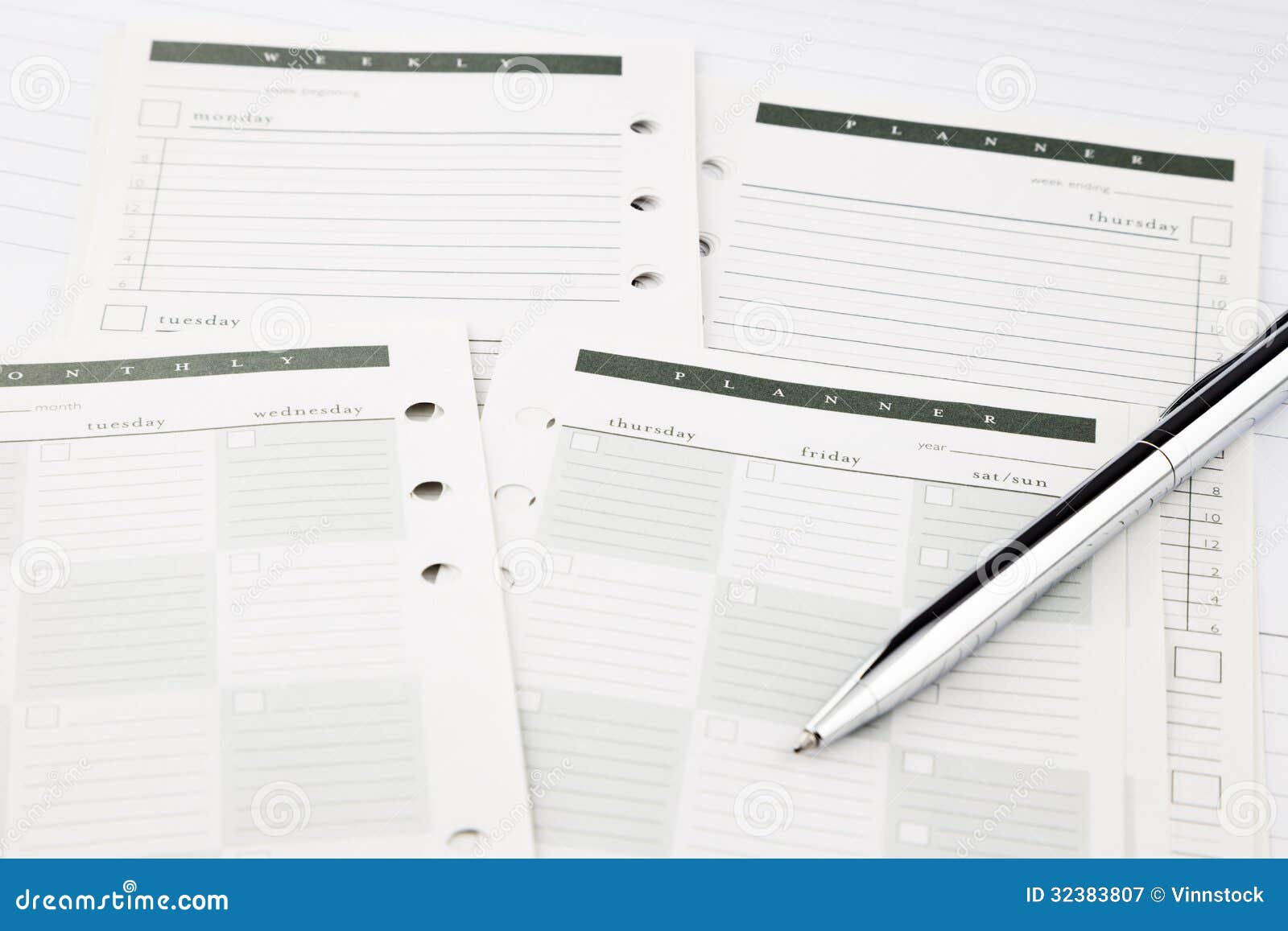 Schedule and planner stock image. Image of notice, note - 32383807