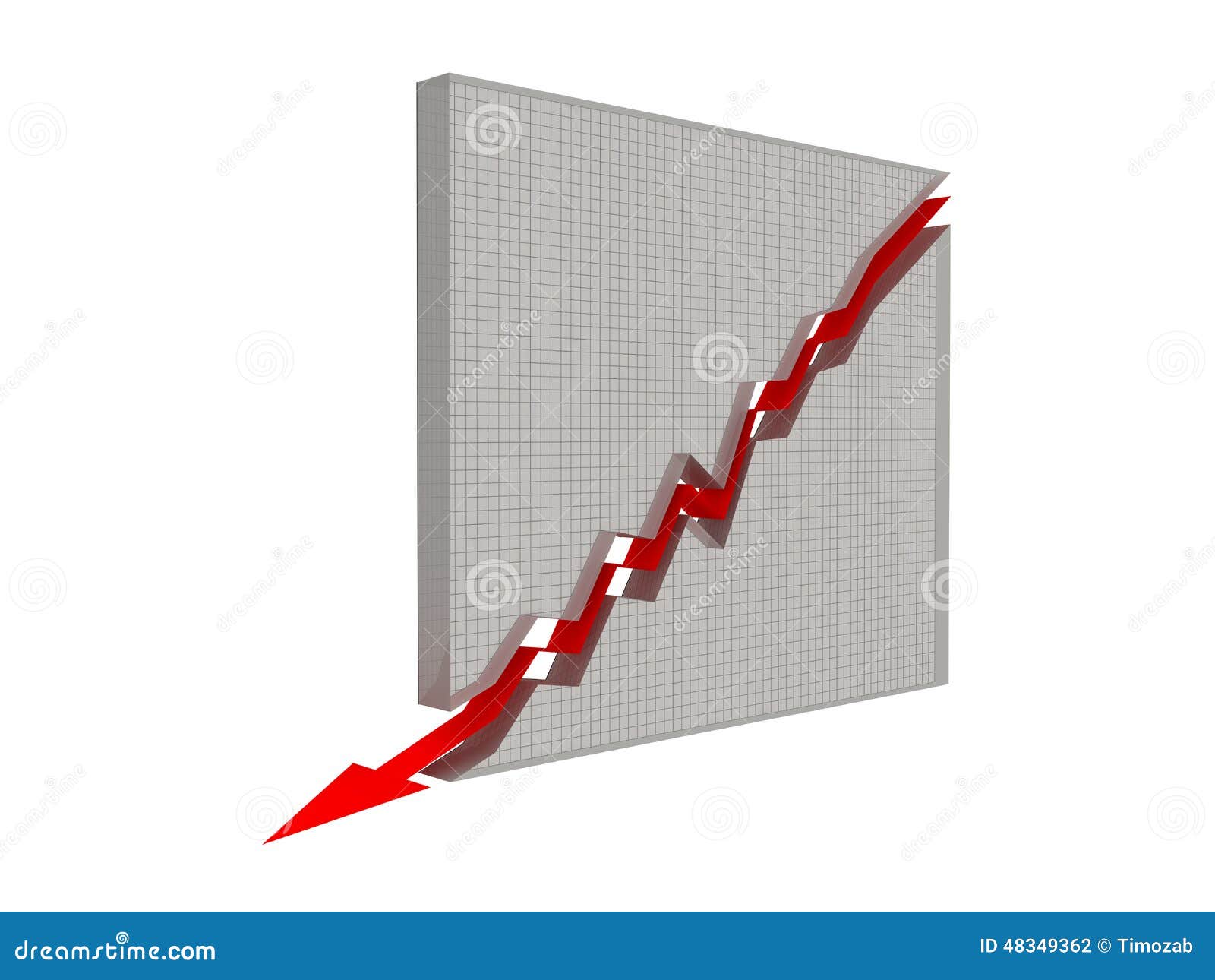 The Schedule Representing Decrease Stock Illustration - Illustration of ...