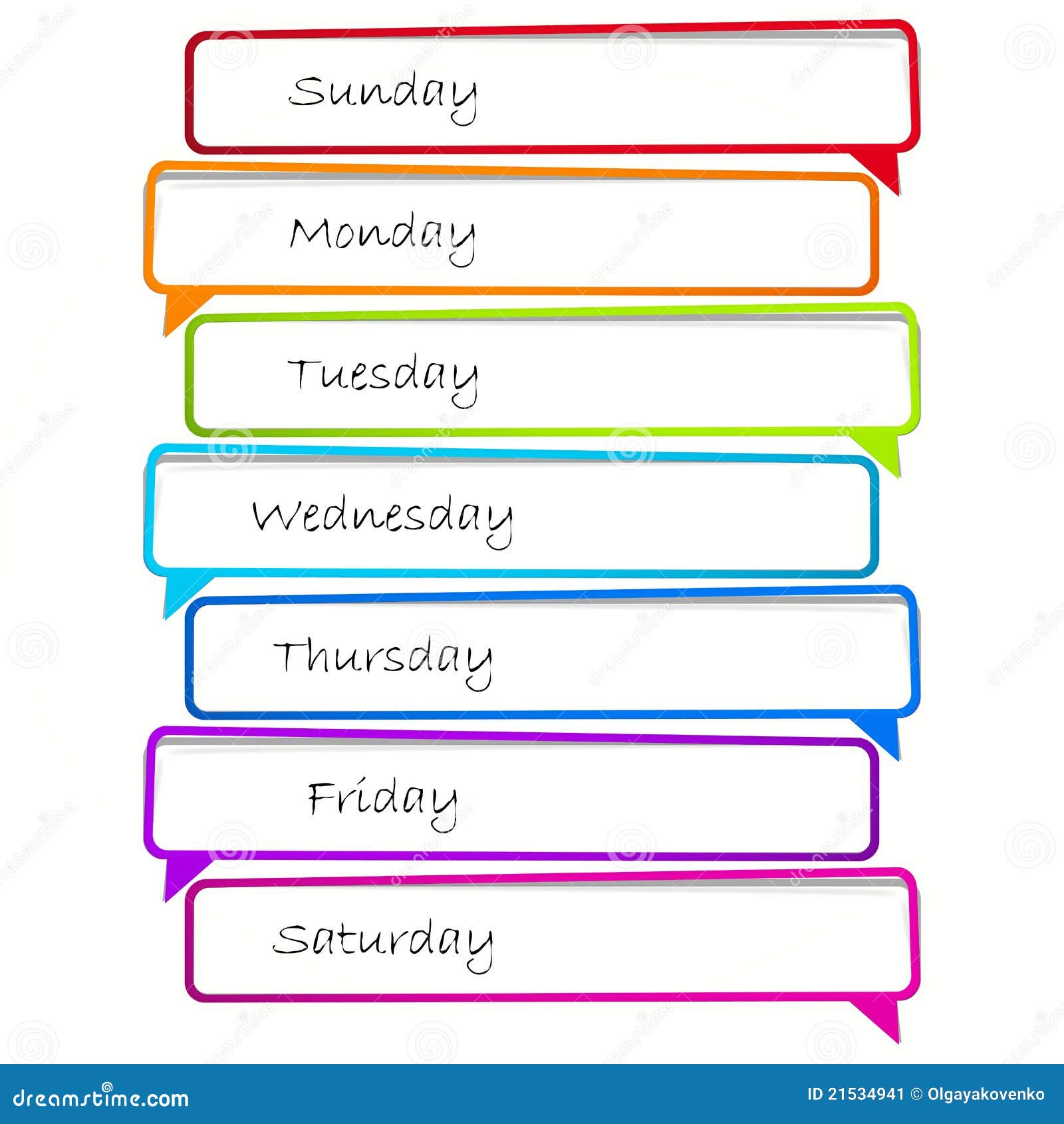Schedule. Speech bubbles stock vector. Illustration of chat - 21534941