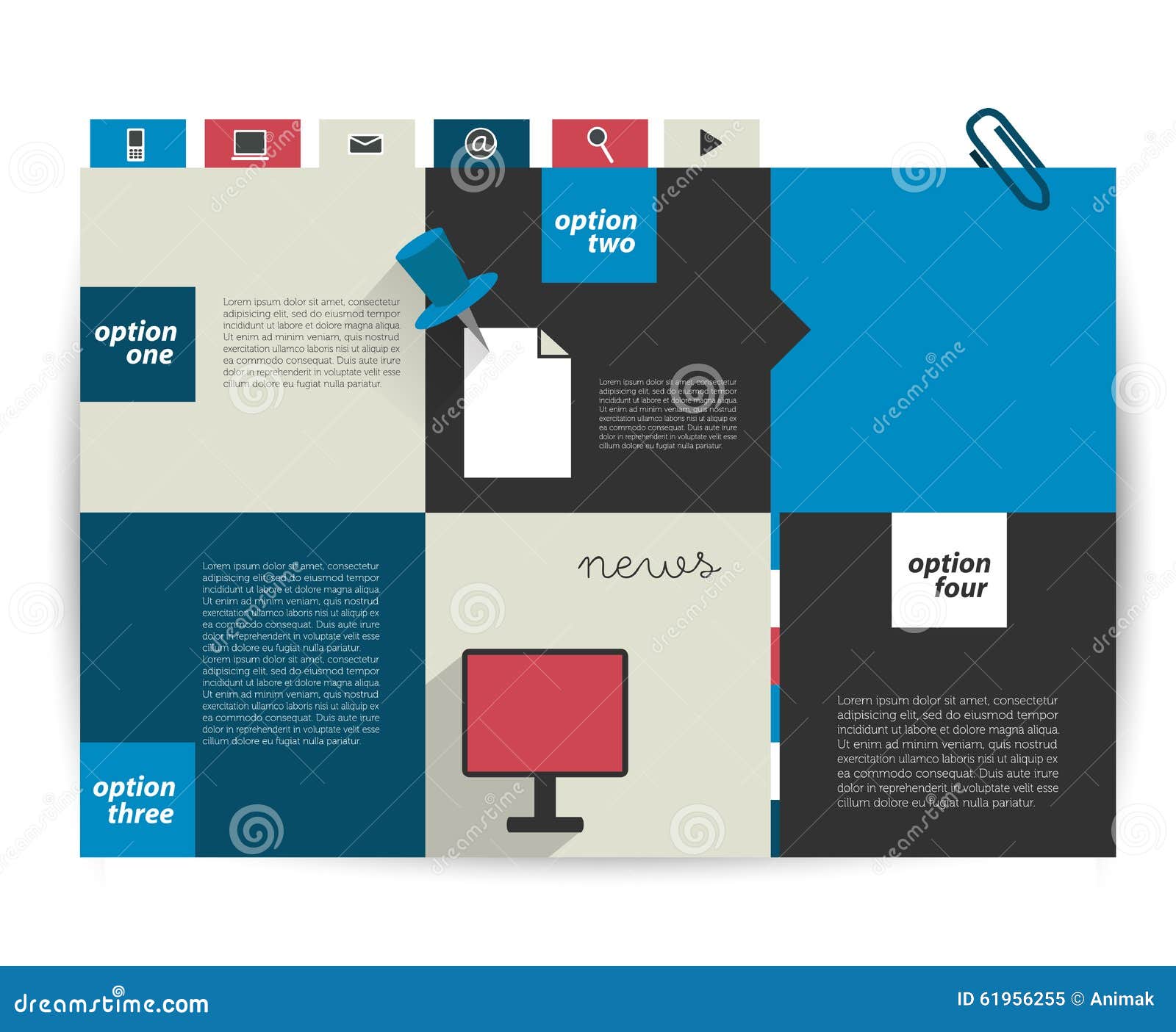 Schedule, tab, banner. stock vector. Illustration of button - 61956255