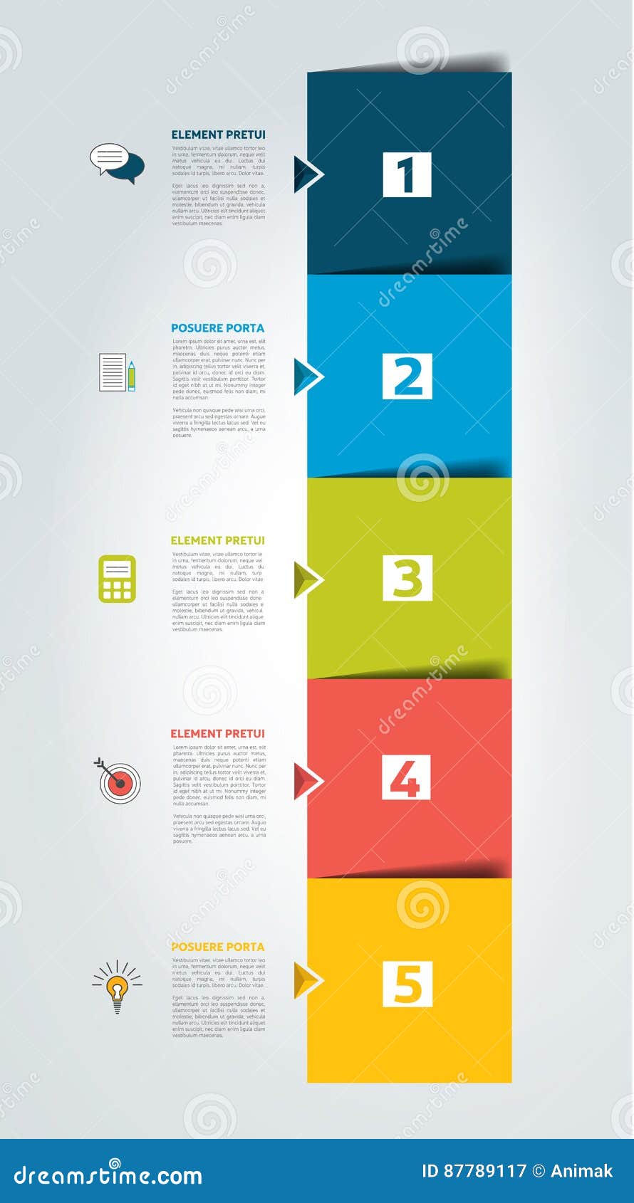 Schedule, Tab, Banner. Minimalistic Vector Design Infographic Stock ...