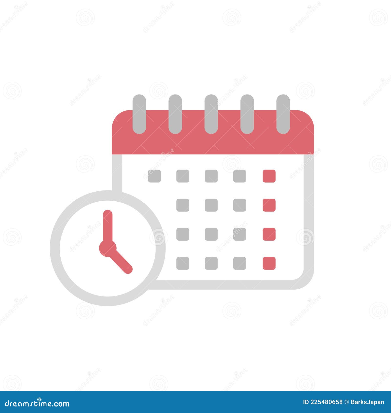 Schedule, Task Management Vector Icon Illustration Stock Vector ...