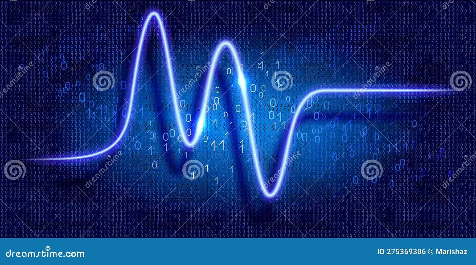 Schedule Tracking Of Processor Status Disk Monitoring Cpu Indicator Or Ram On Binary Code 7967