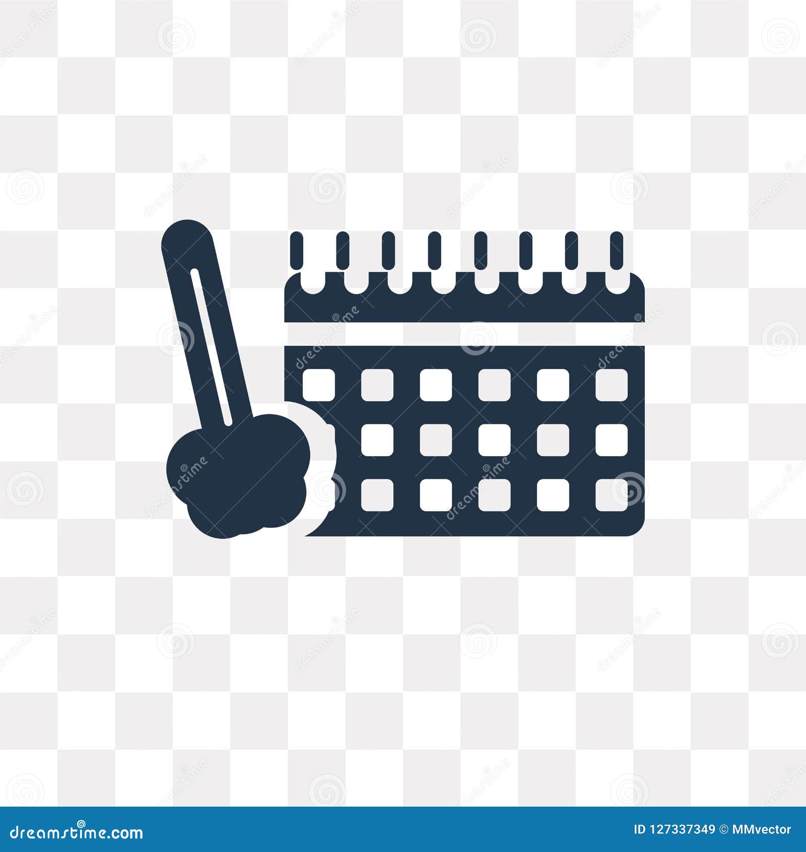 Schedule Vector Icon Isolated On Transparent Background, Schedule ...