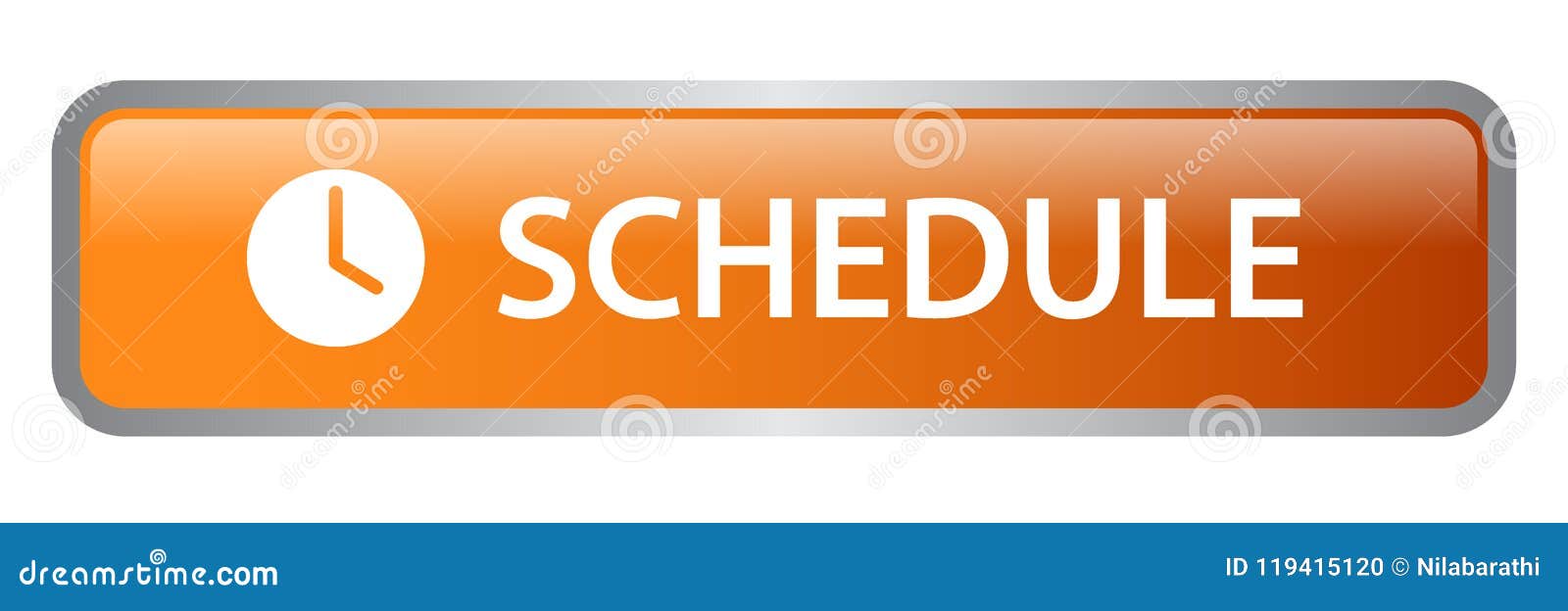 Schedule web button stock illustration. Illustration of opinion - 119415120