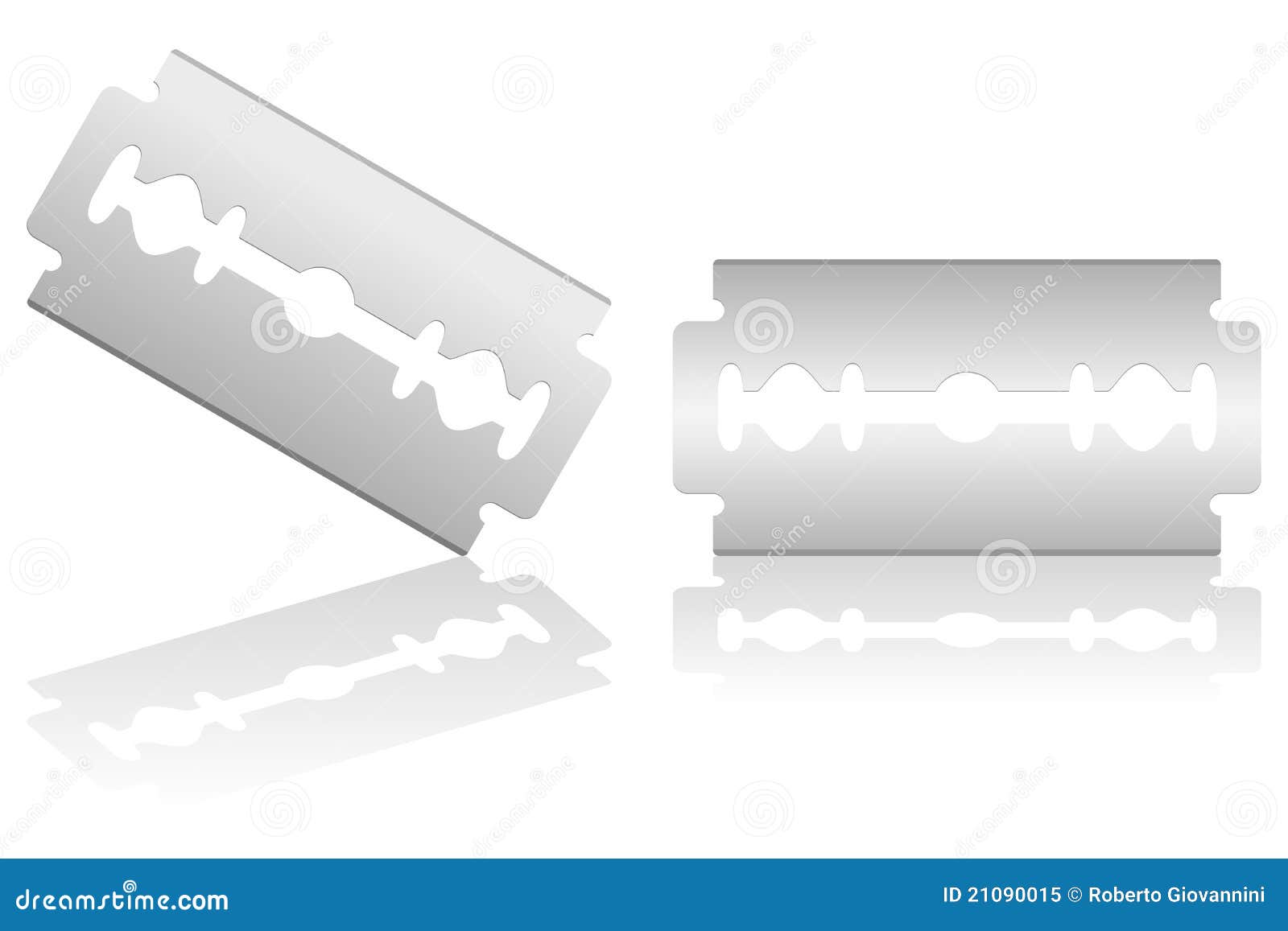 Scheermesje vector illustratie. Illustration of element - 21090015