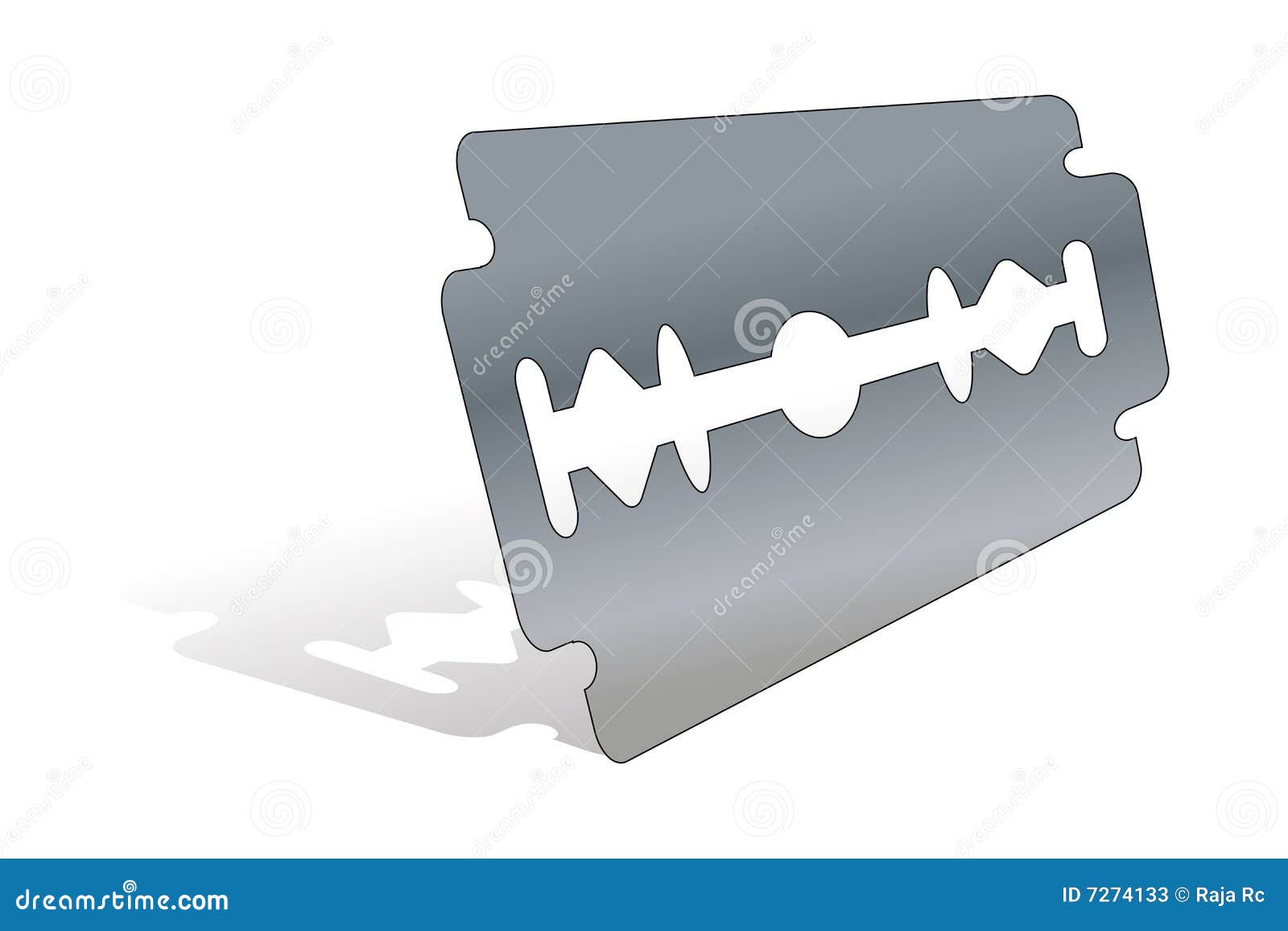 Scheermesje vector illustratie. Illustration of element - 7274133