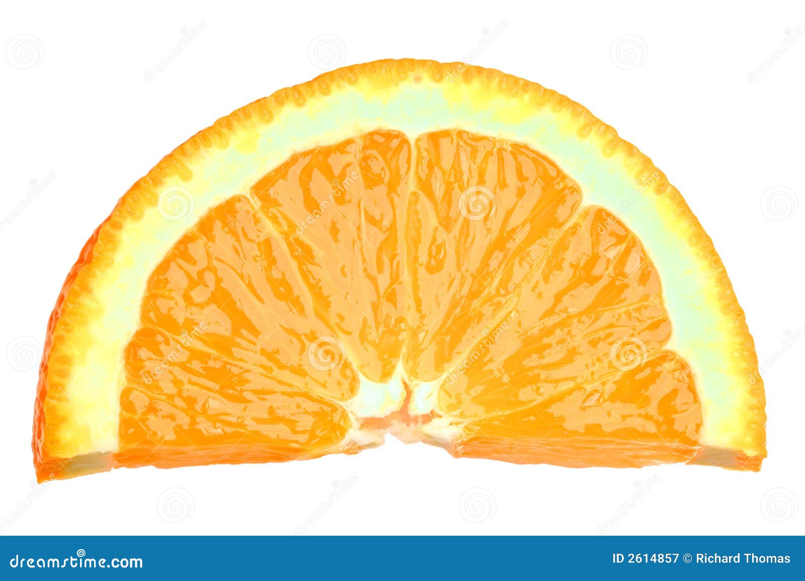 Scheibe der Orange stockbild. Bild von frucht, zitrusfrucht - 2614857