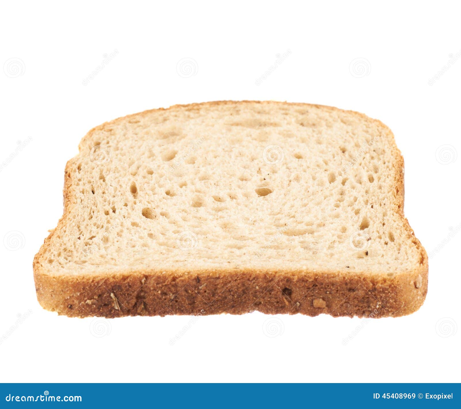 Scheibe des Toastbrotes stockbild. Bild von bäckerei - 45408969