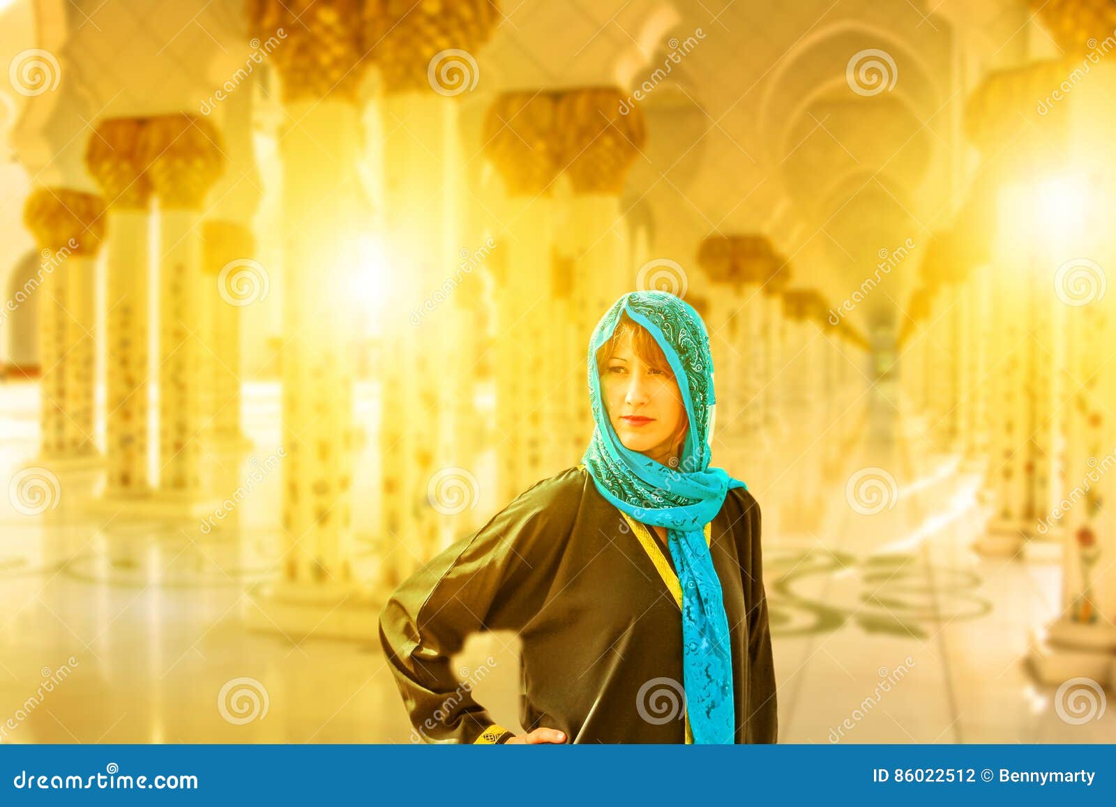 Scheich Zayed Grand Mosque stockfoto. Bild von spalten - 86022512