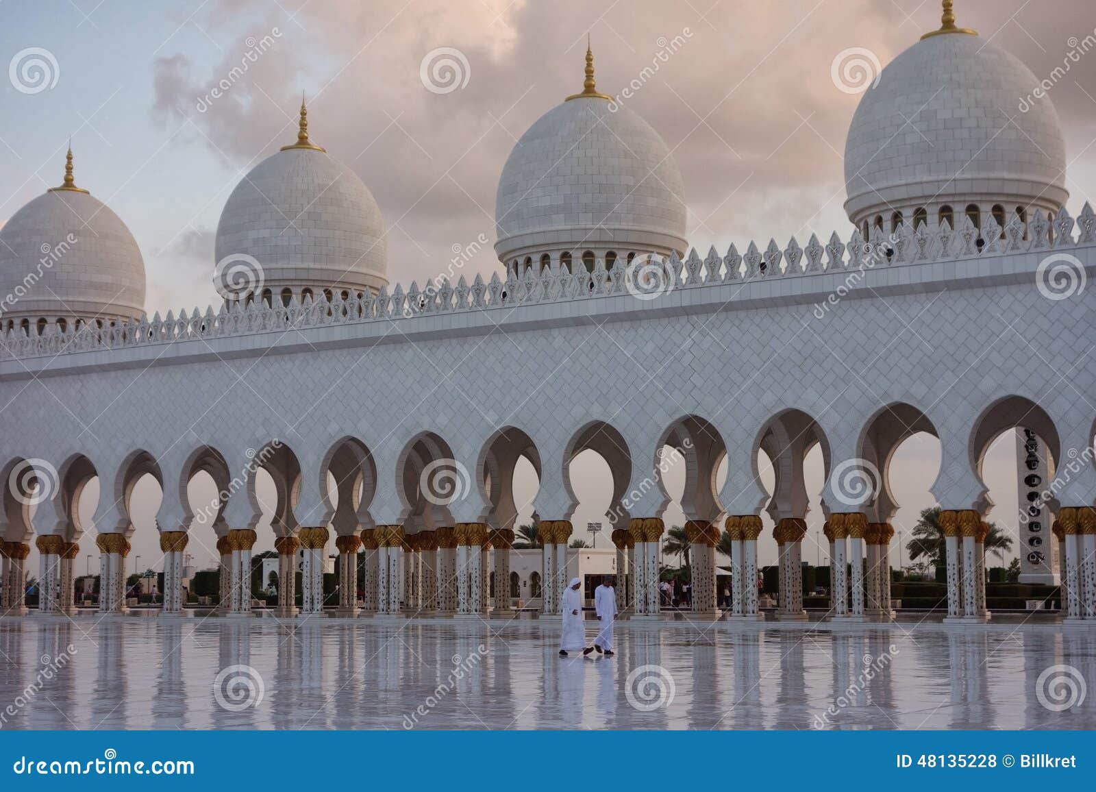 Scheich Zayed Grande Mosque Redaktionelles Stockfoto - Bild von ...