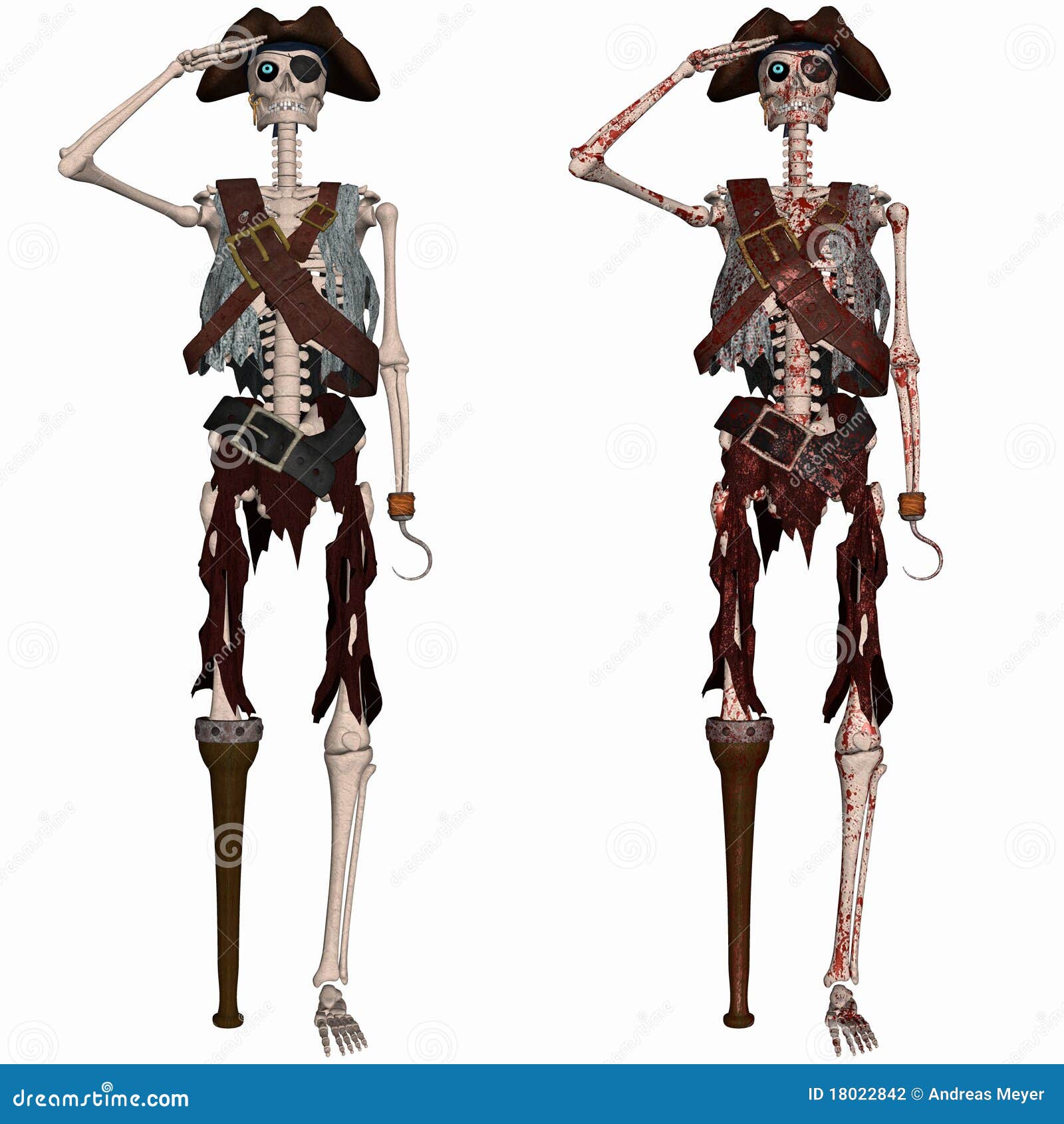 Scheletro del pirata illustrazione di stock. Illustrazione di arte ...