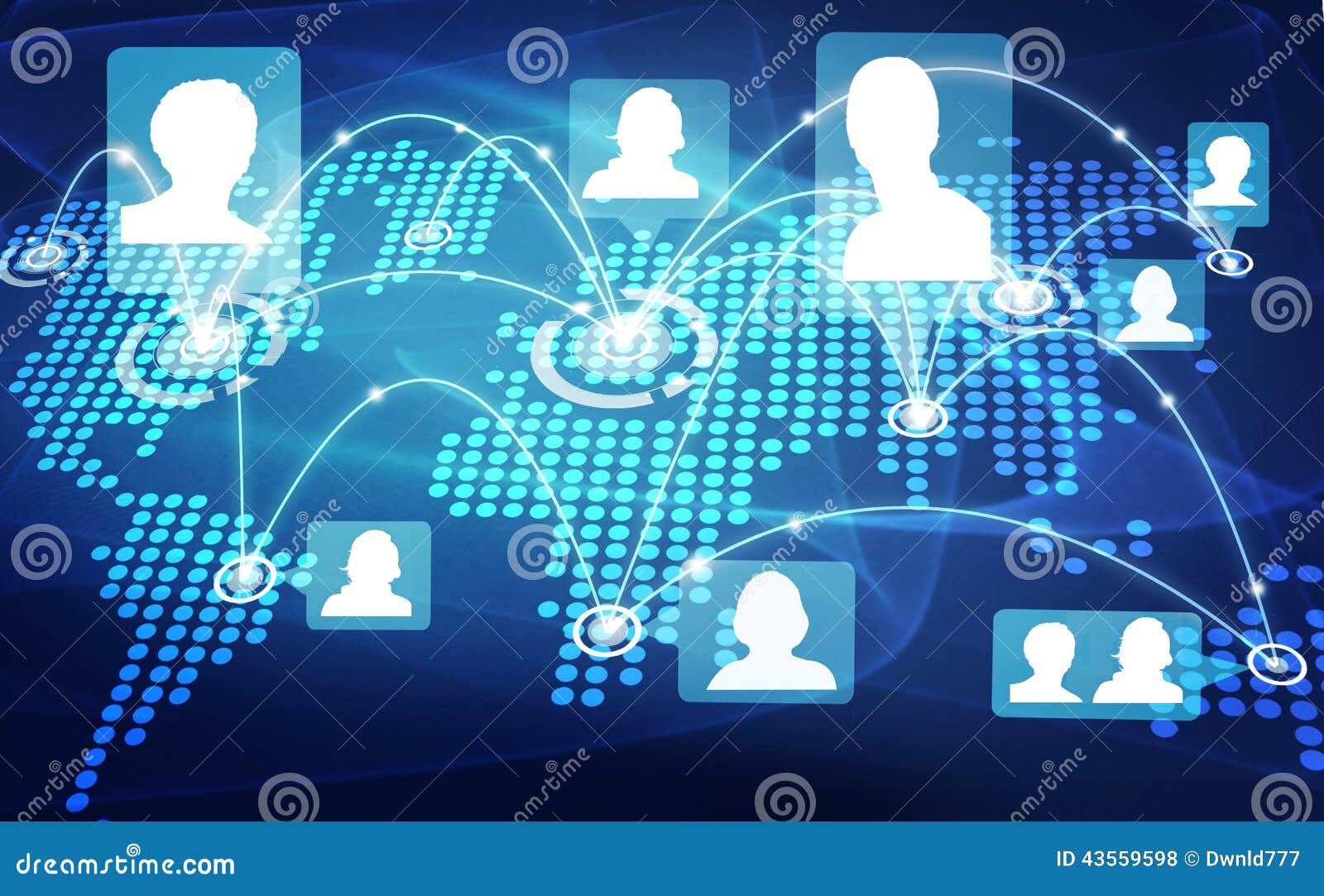 Schema della rete sociale illustrazione di stock. Illustrazione di ...