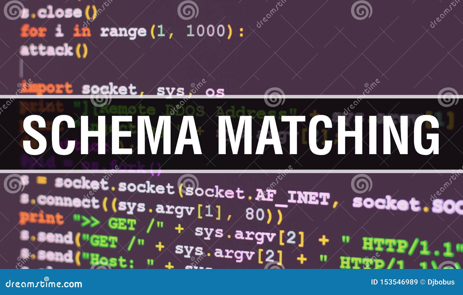 Schema Matching Concept With Random Parts Of Program Code Schema Matching With Programming Code