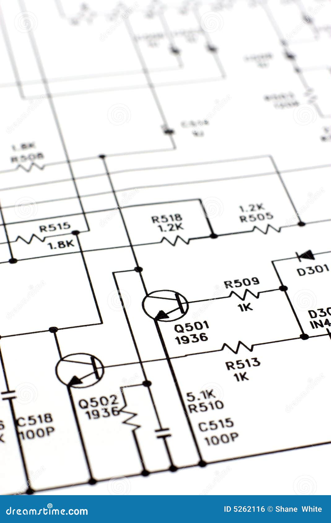 Schema schematico. fotografia stock. Immagine di tecnico - 5262116