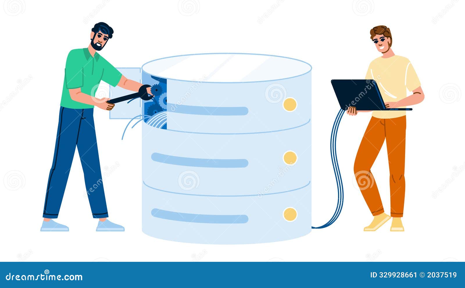 Schema Setting Up Database Vector | CartoonDealer.com #329928661 Schema Setting Up Database Vector | CartoonDealer.com #329928661