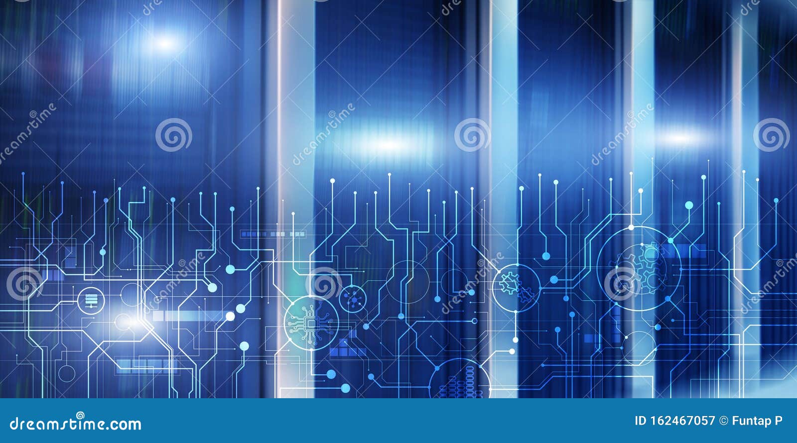 Schematic Electronic Draft Server Room Information Communication ...