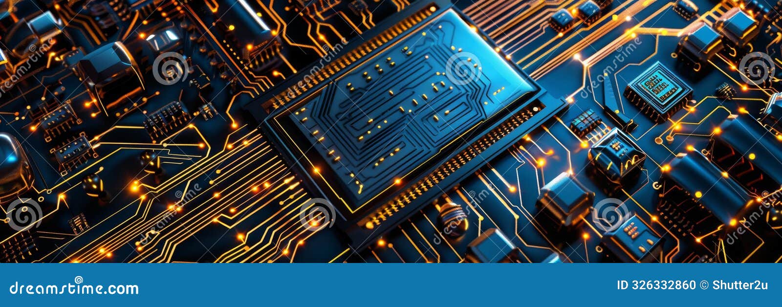A Schematic of a Nanoelectronic Circuit Illustrating the ...
