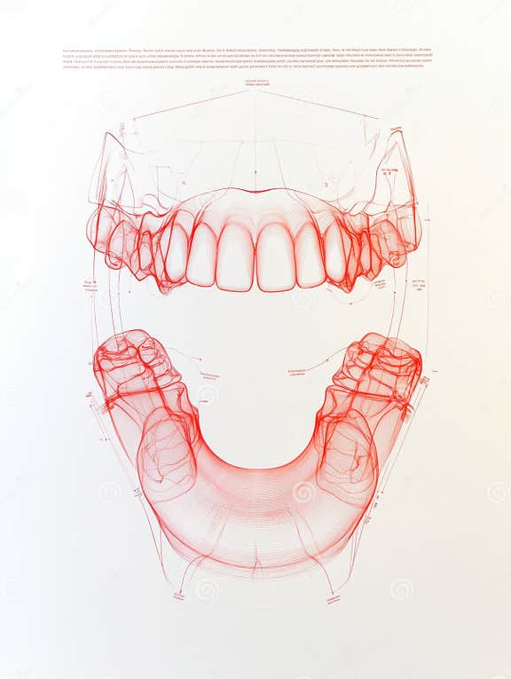 Schematic Representation of a Dental Arch Designed for Dental Clinics ...