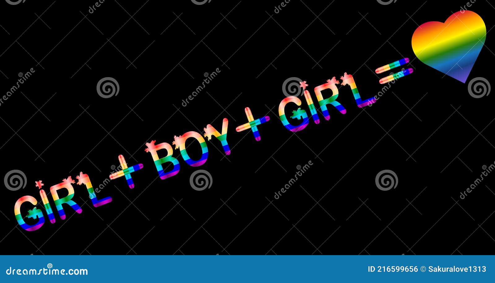Schematic Representation of Polyamoric Relations between Three People ...