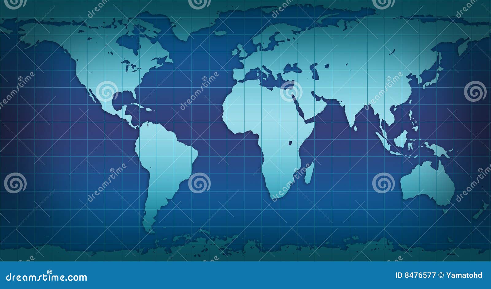 Schematical World Map Royalty-Free Stock Photography | CartoonDealer ...