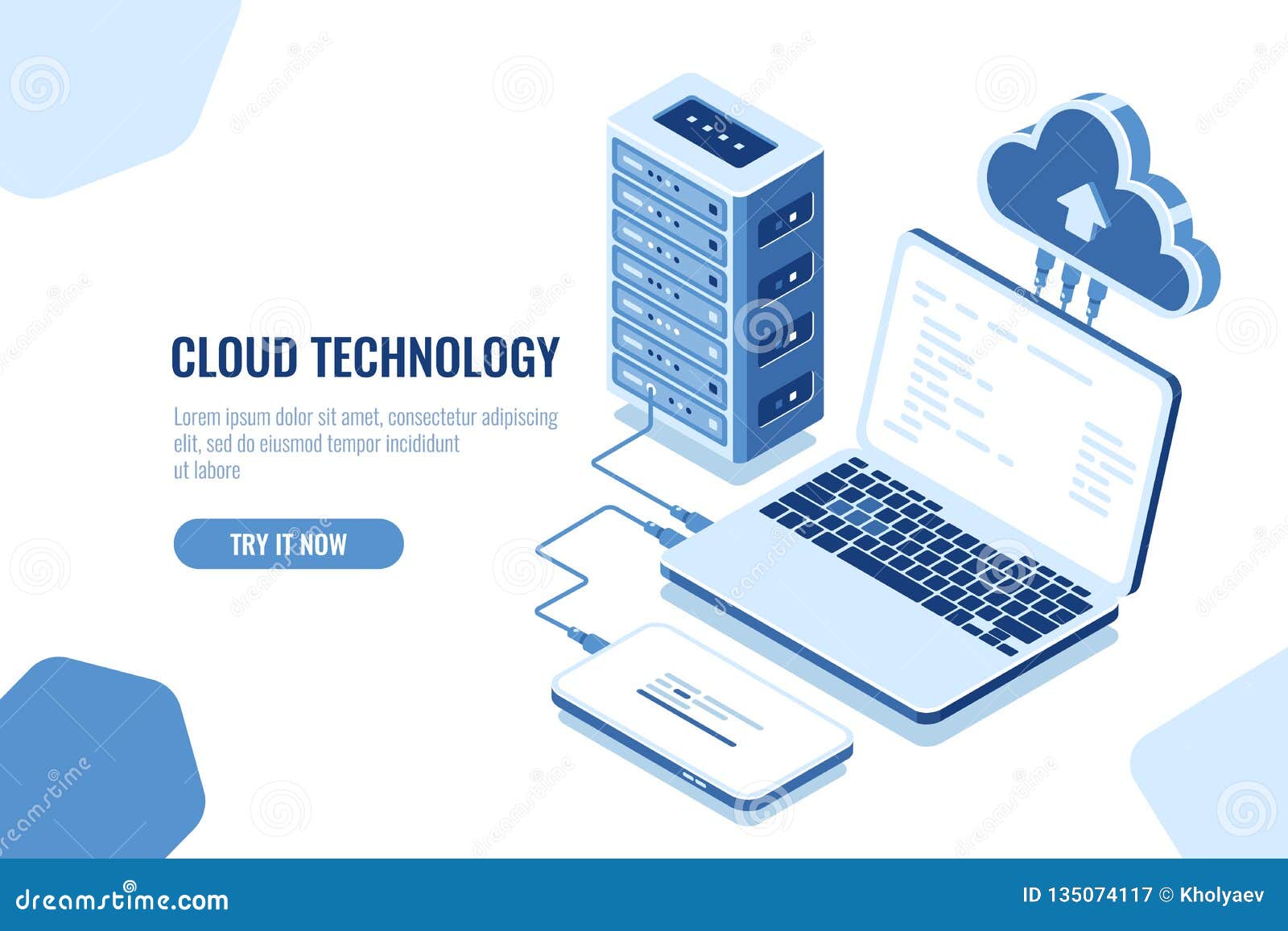 The Scheme Of Data Transmission Isometric Secure Connection Cloud