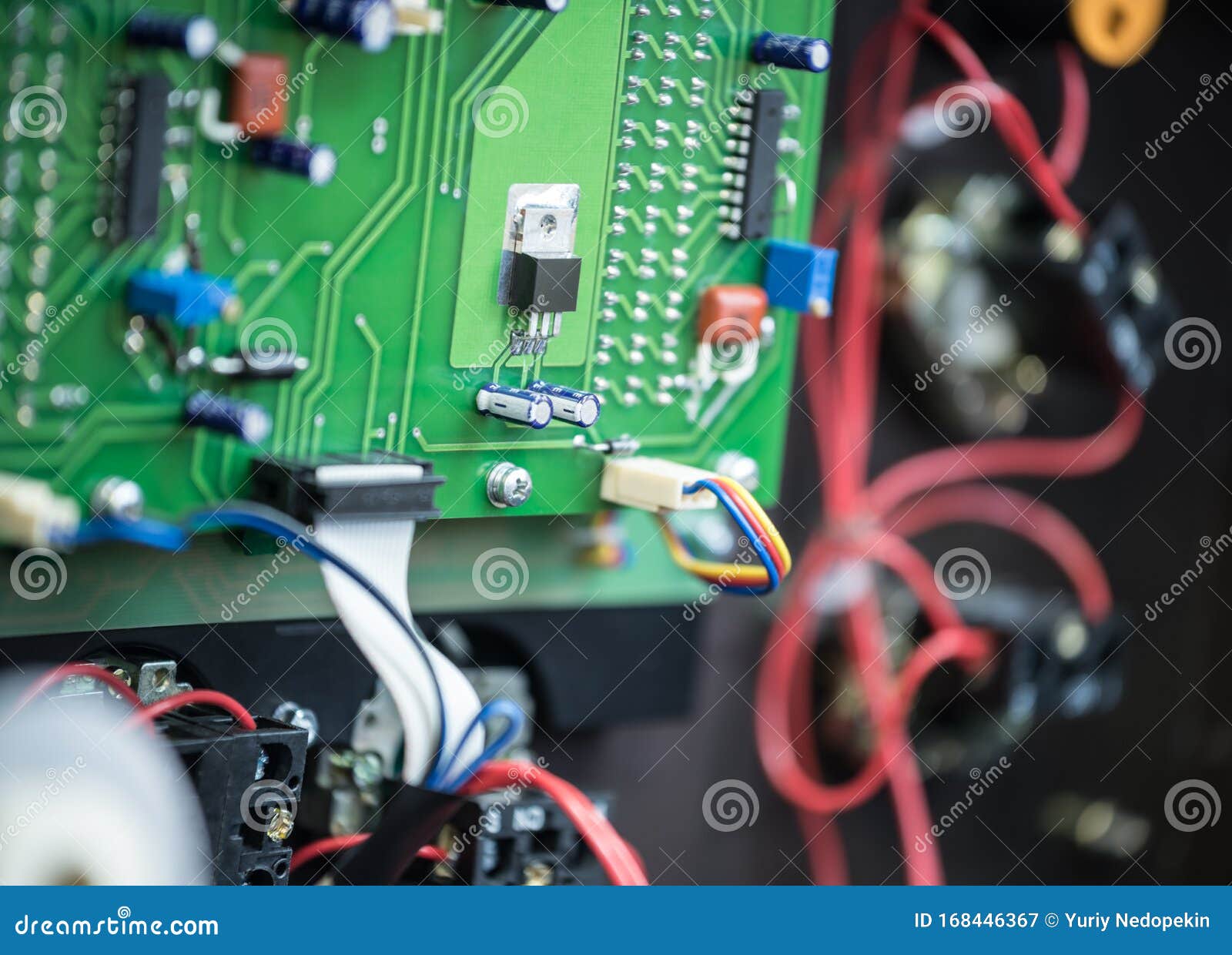Scheme of Electrical Relay Inside Housing Stock Image - Image of board ...