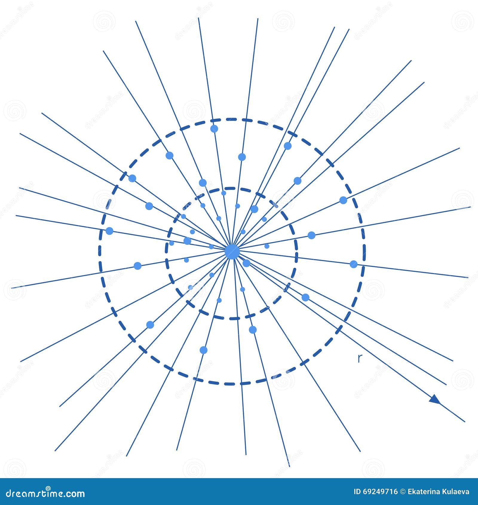 Scheme of Physics, Chemistry and Sacred Geometry. Stock Vector ...