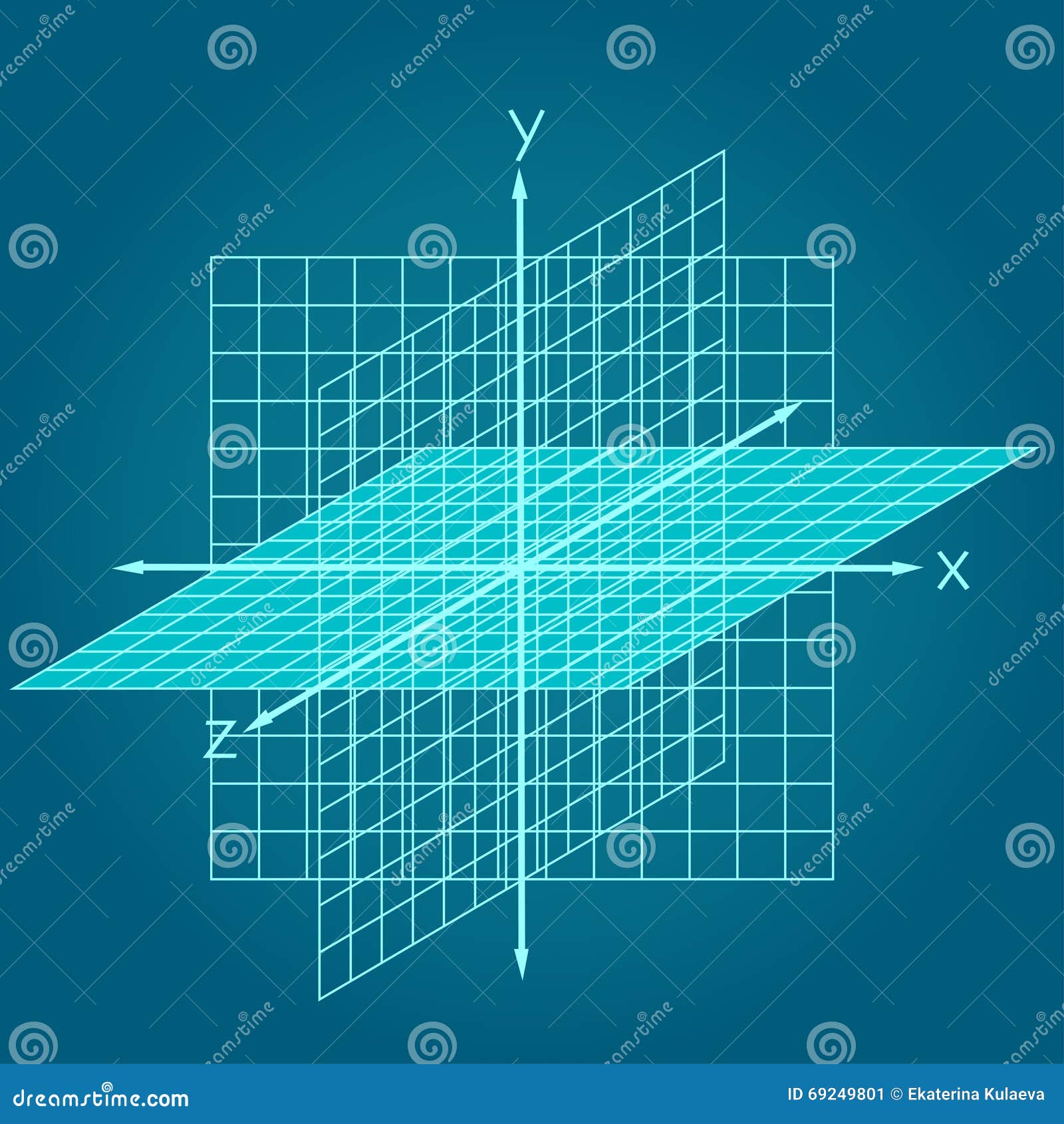 Scheme of Physics, Chemistry and Sacred Geometry. Stock Vector ...