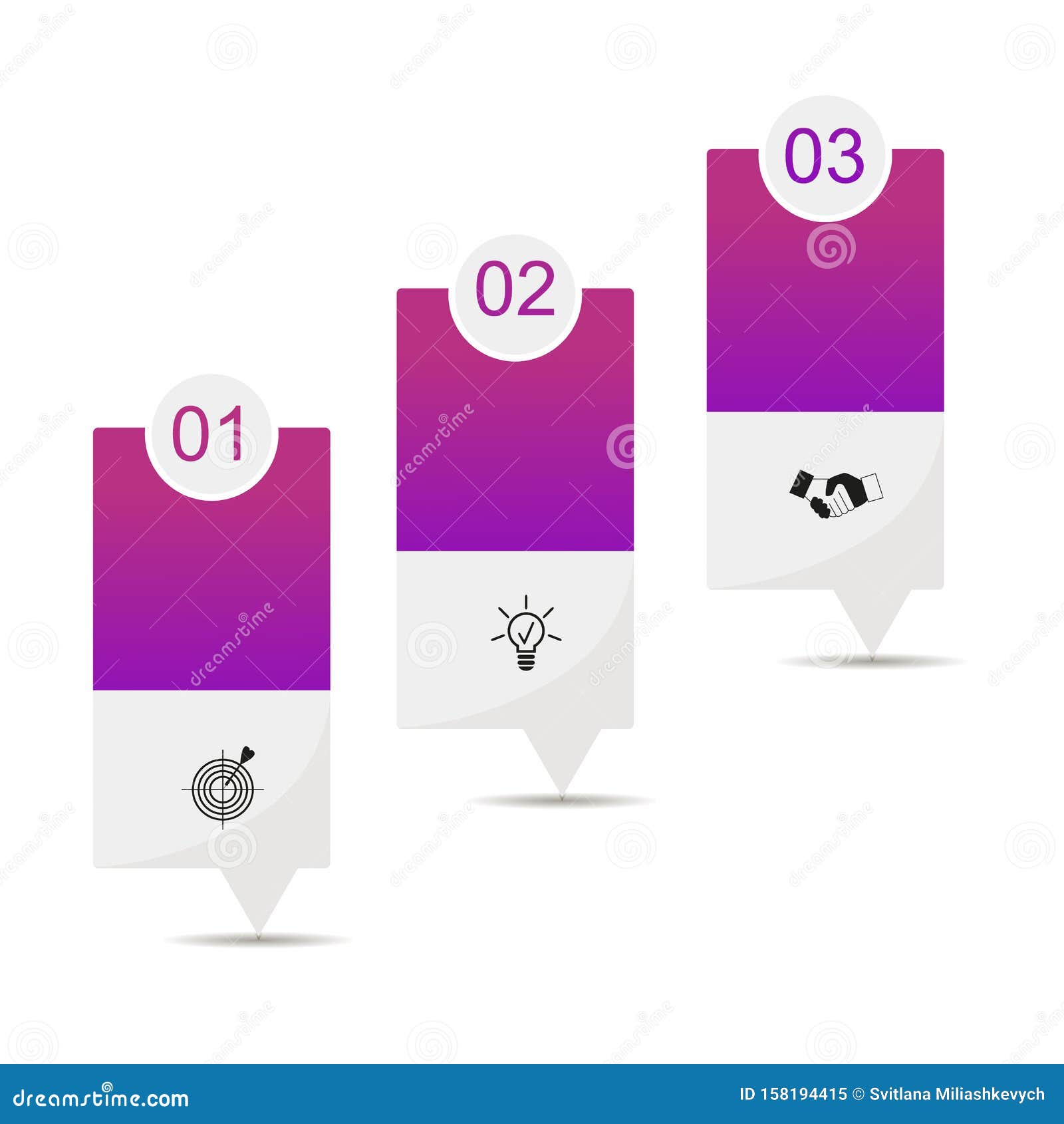 Scheme of the Process of Elements with the Help of Graphics Stock ...