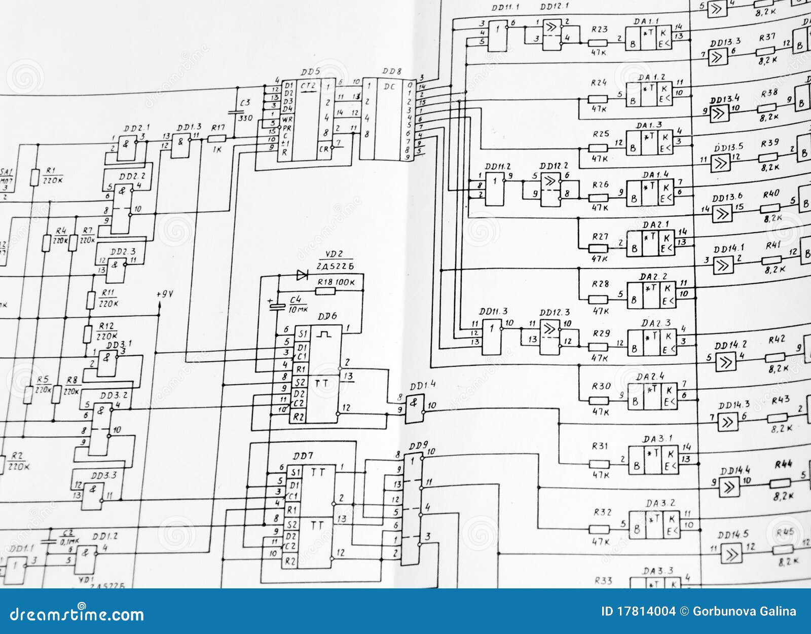 Schemes, drawings stock photo. Image of background, equipment - 17814004