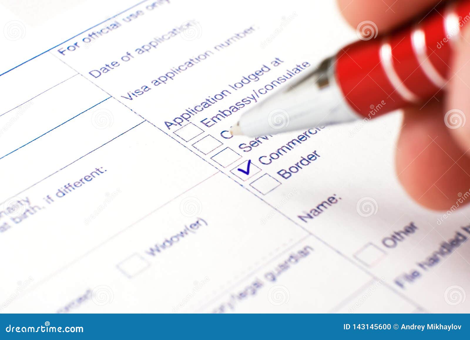 Man Completing A Questionnaire Royalty-Free Stock Photo | CartoonDealer ...