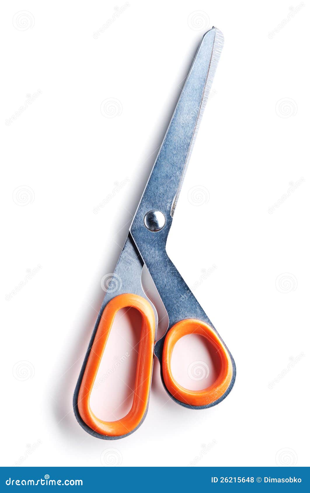 Scheren stockfoto. Bild von papier, einzeln, metall, griff - 26215648