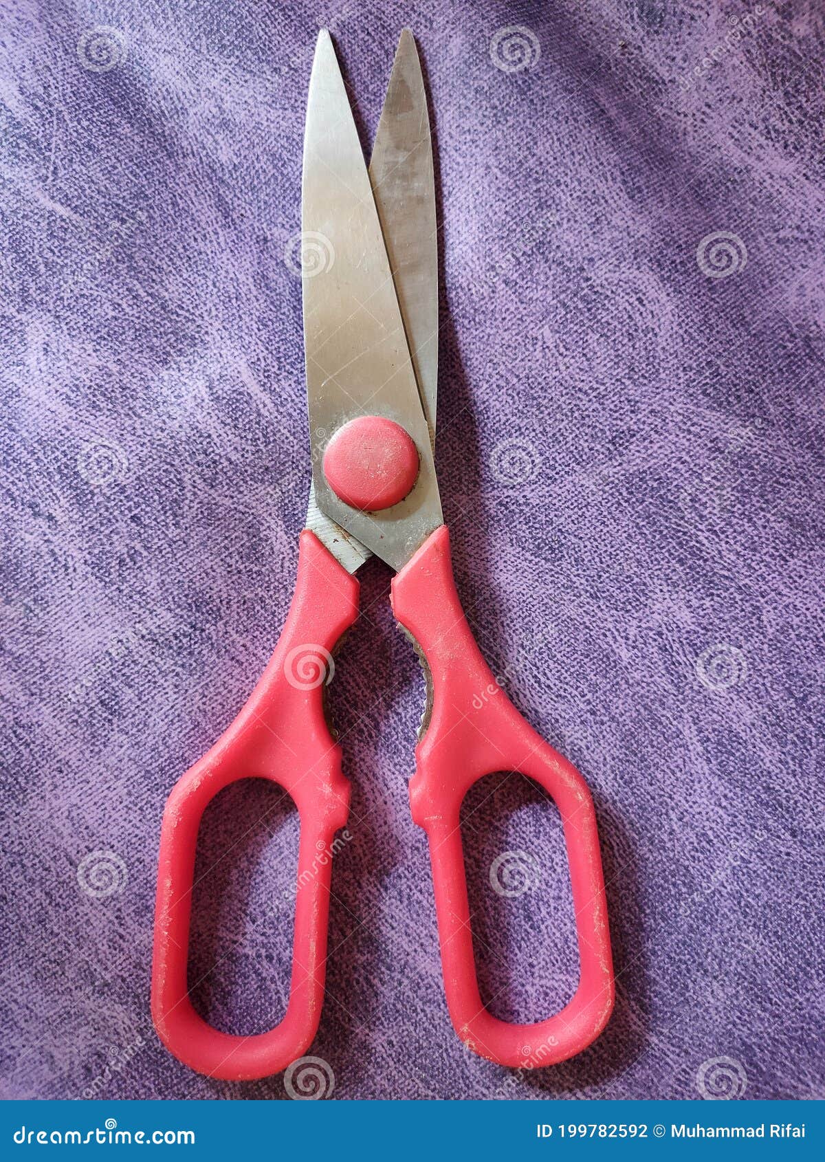 Scheren Sind handbetriebene Scherende Instrumente Stockfoto - Bild von ...